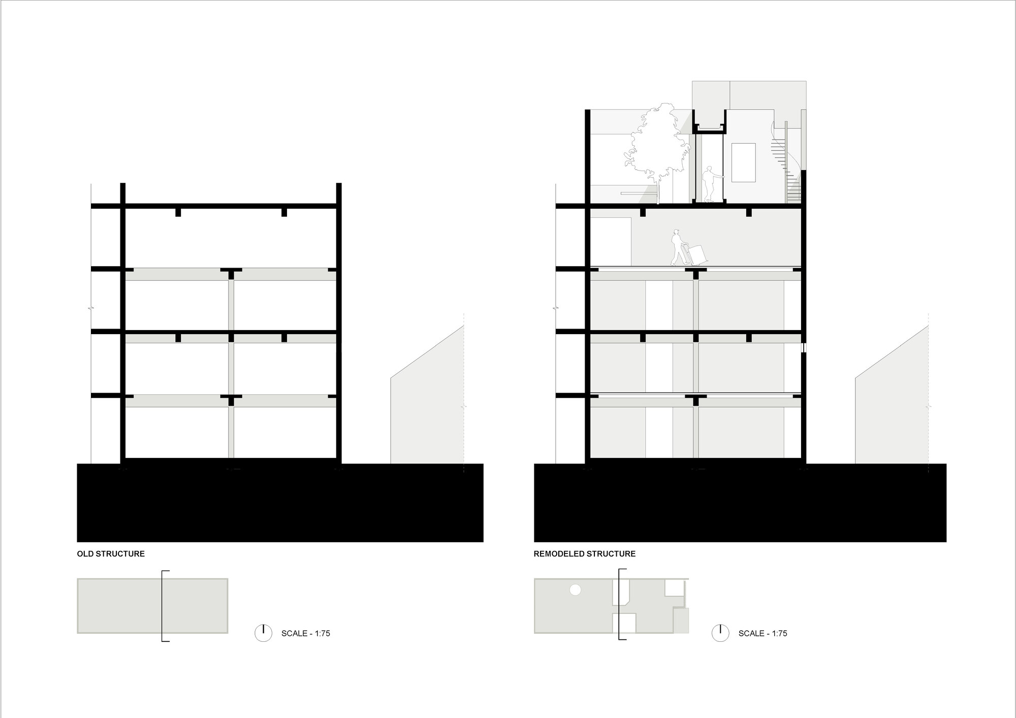 Gallery of Urban Gauze Textile House and Office / DOT - 19
