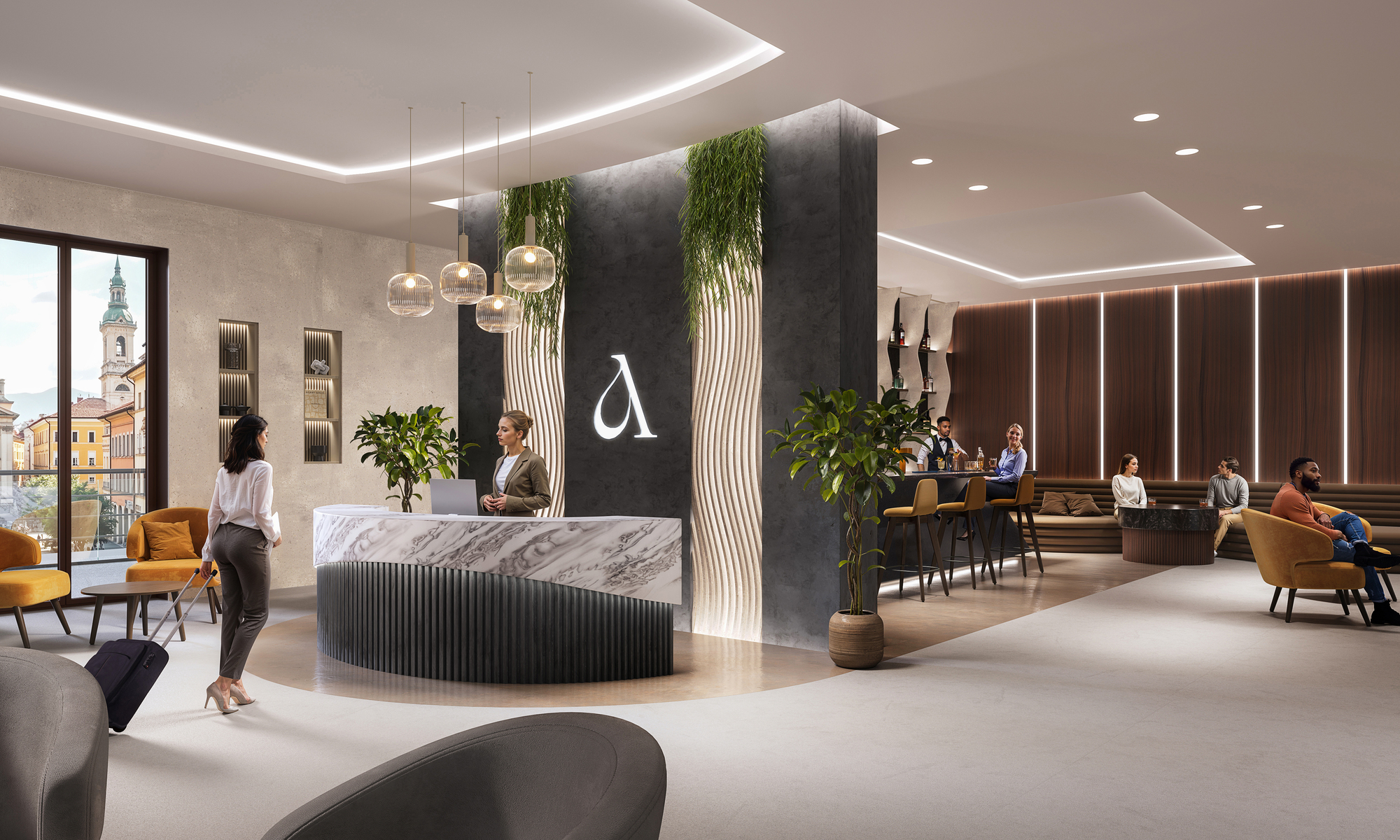 Gallery of Shaping Hotel Guest Experiences: Elevating Design with Solid Surface - 5