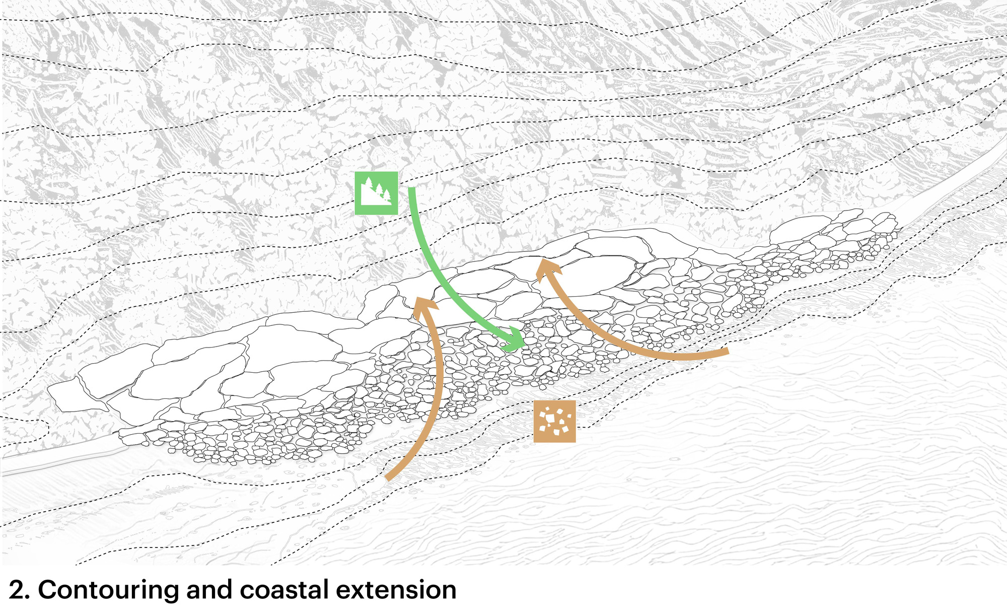 Gallery of MVRDV Designs Masterplan with Rock-Inspired Tourist Facilities for Jialeshui, Taiwan - 12
