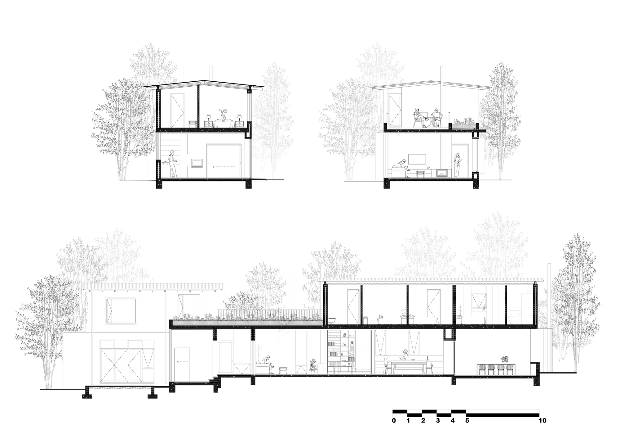 Gallery of Two Sides House / MiMo Architects - 27