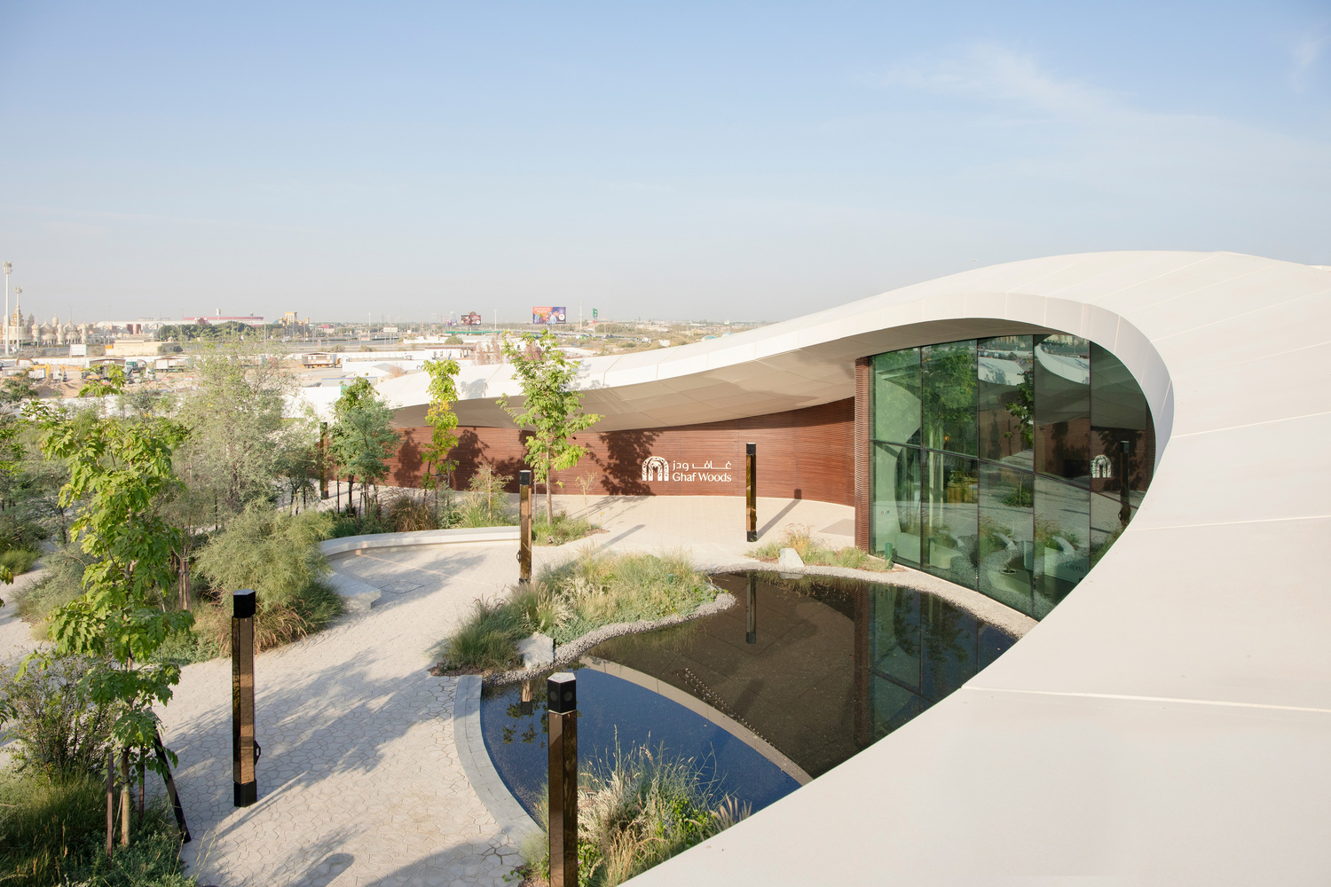 Gallery of Ghaf Woods Experience Center / AOE + STUDIOI - 9