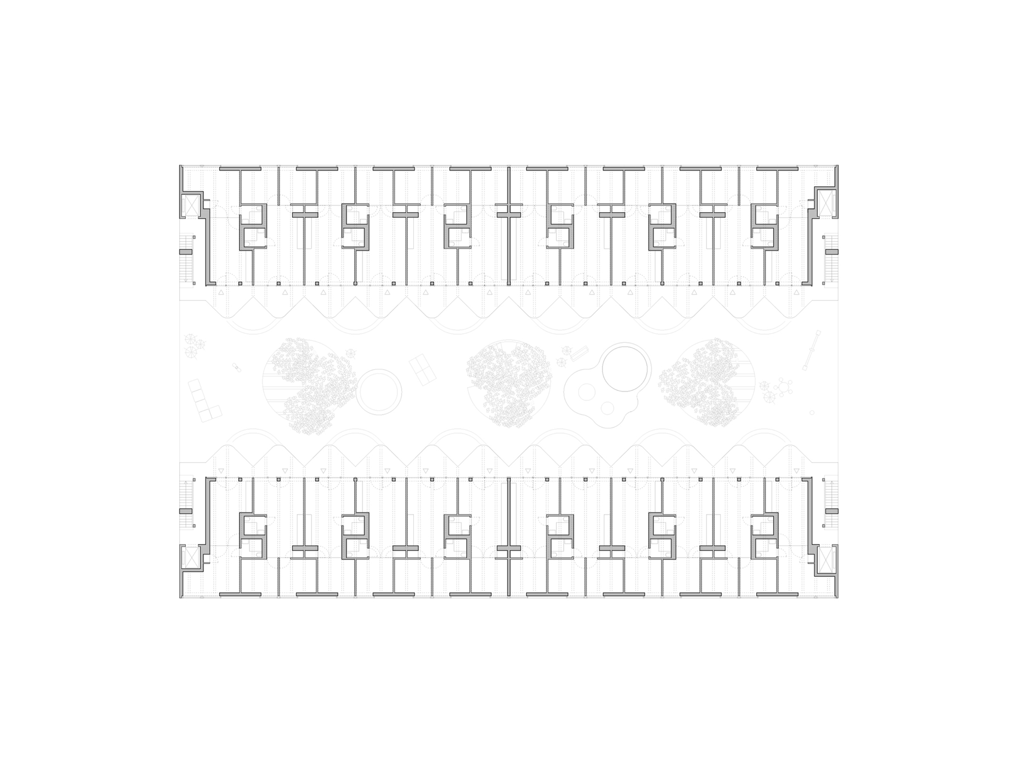 Gallery of Lion-Feuchtwanger-Strasse Housing Residential Blocks / FAR ...