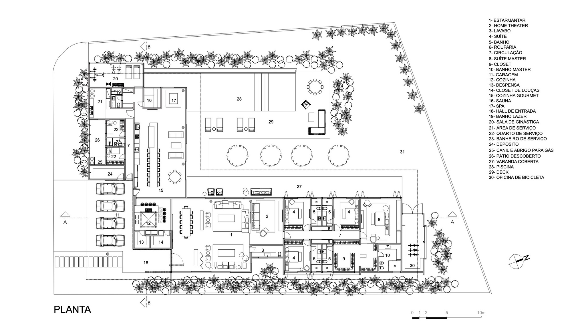Galeria de Casa Golf / David Guerra Arquitetura e Interiores - 28