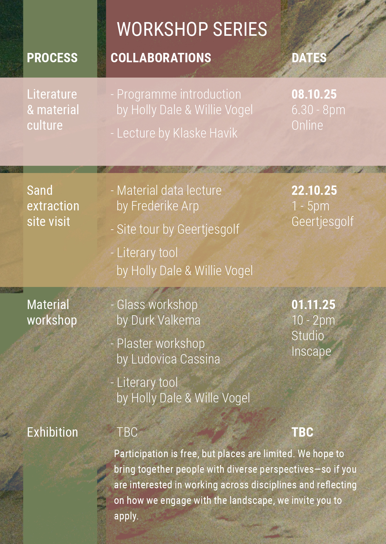 Gallery of Landscape Crafting: Material Workshop - 1