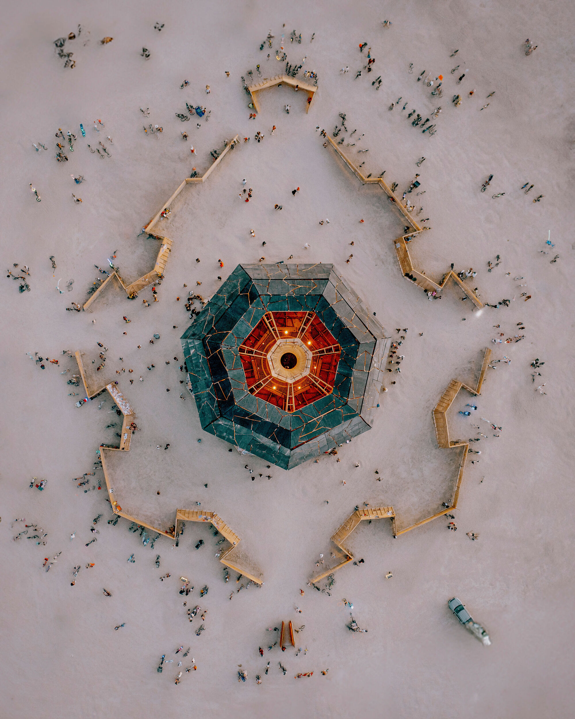 Gallery of Burning Man 2025: 15 Temporary Installations in the Black ...