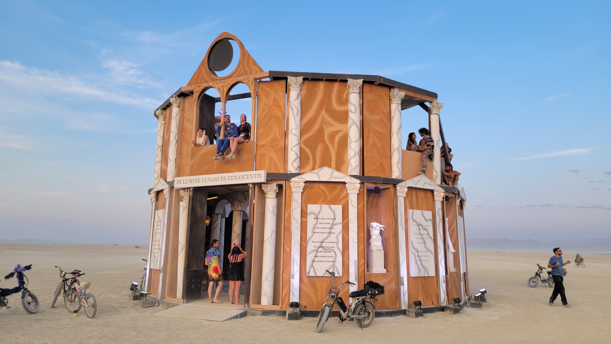 Gallery of Burning Man 2025: 8 Temporary Installations in the Black ...