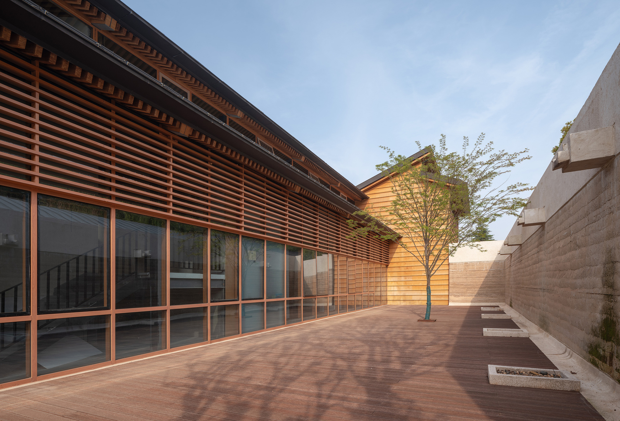 Gallery of Ancillary Facilities in the Tangshan Ape-man Cave Scenic Area / AESEU Architectural ...