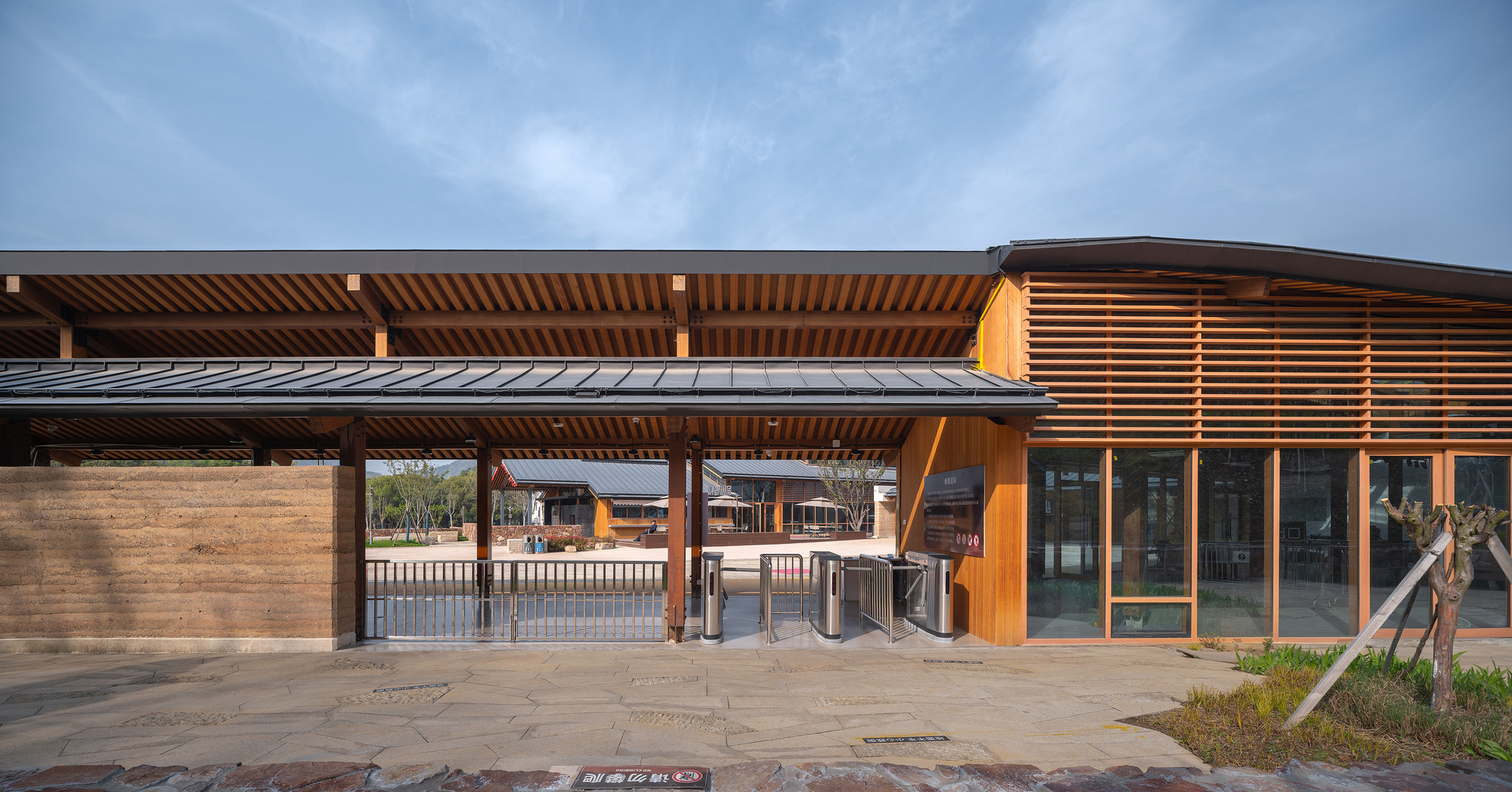 Gallery of Ancillary Facilities in the Tangshan Ape-man Cave Scenic ...