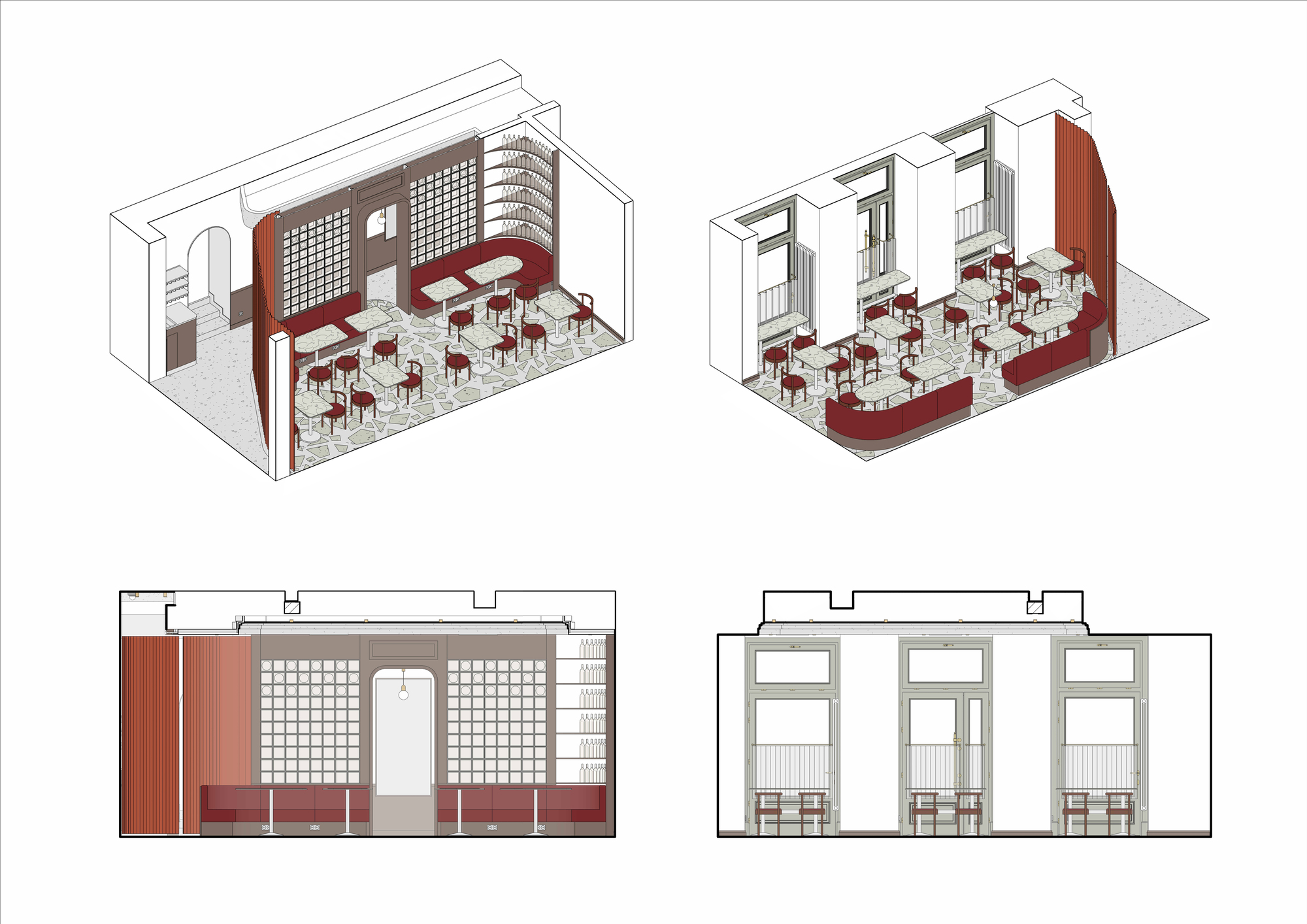 Gallery of Barbara Bar and Restaurant / 89 stopni - 24