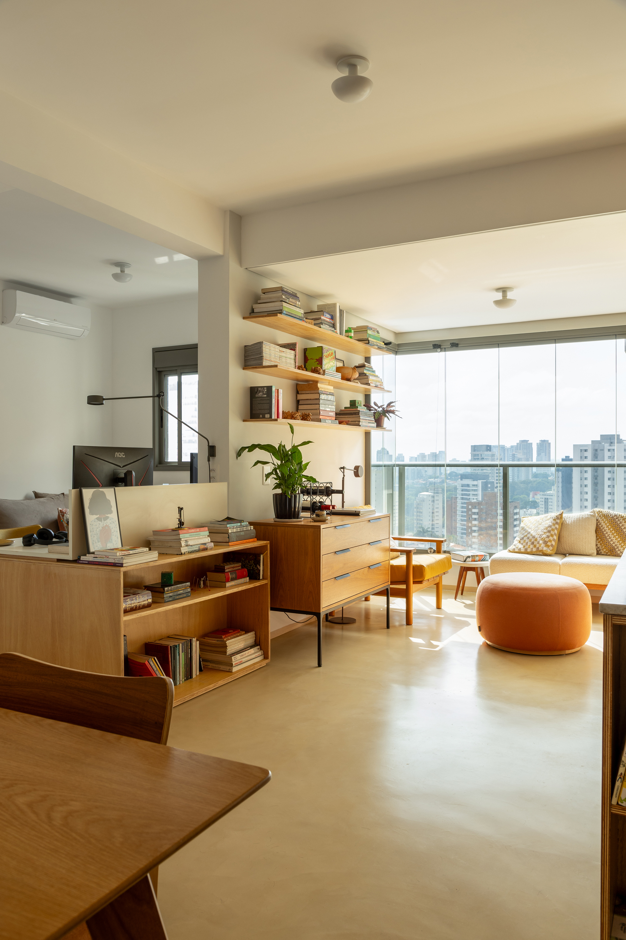 Galeria de Apartamento Puzzle Deslizante / Bruno Kim Arquitetura - 4