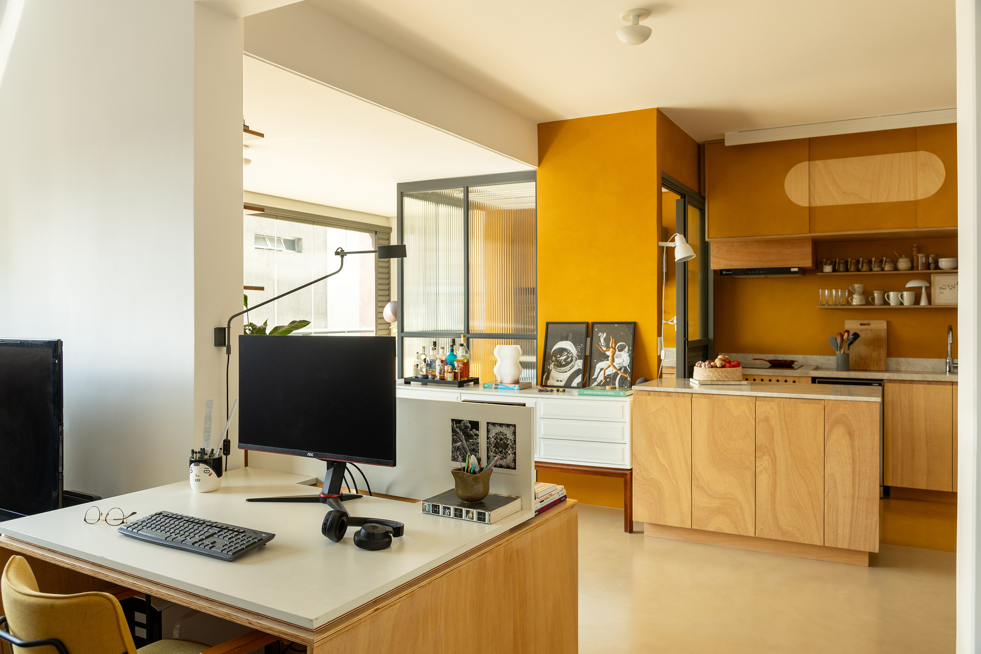 Galeria de Apartamento Puzzle Deslizante / Bruno Kim Arquitetura - 14