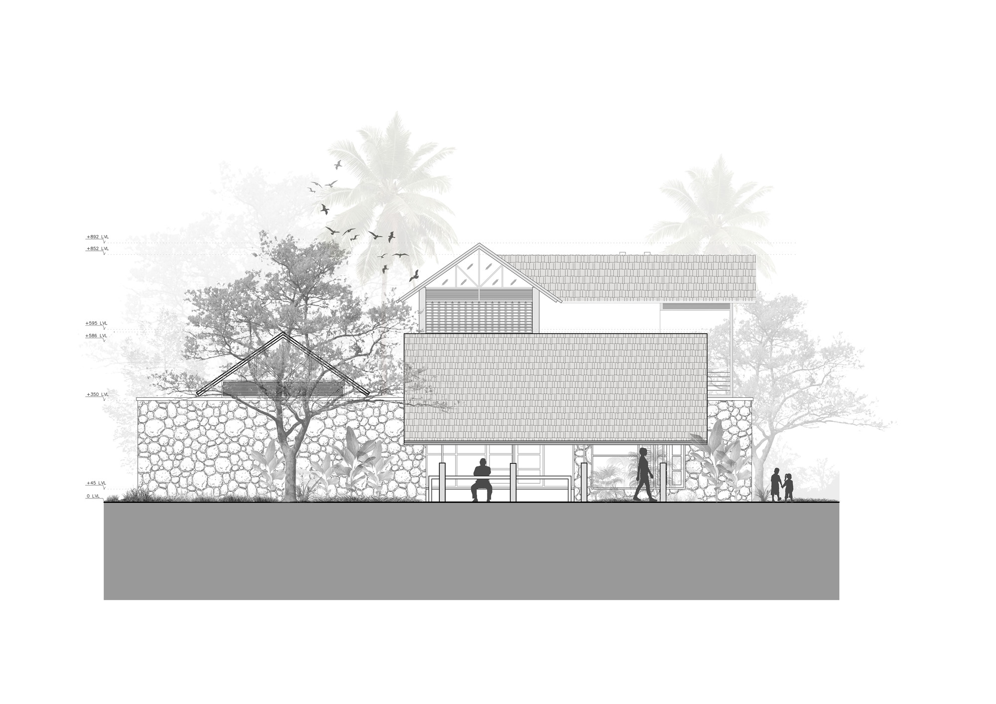 Gallery of Residence at Edavanna / ZERO STUDIO - 18