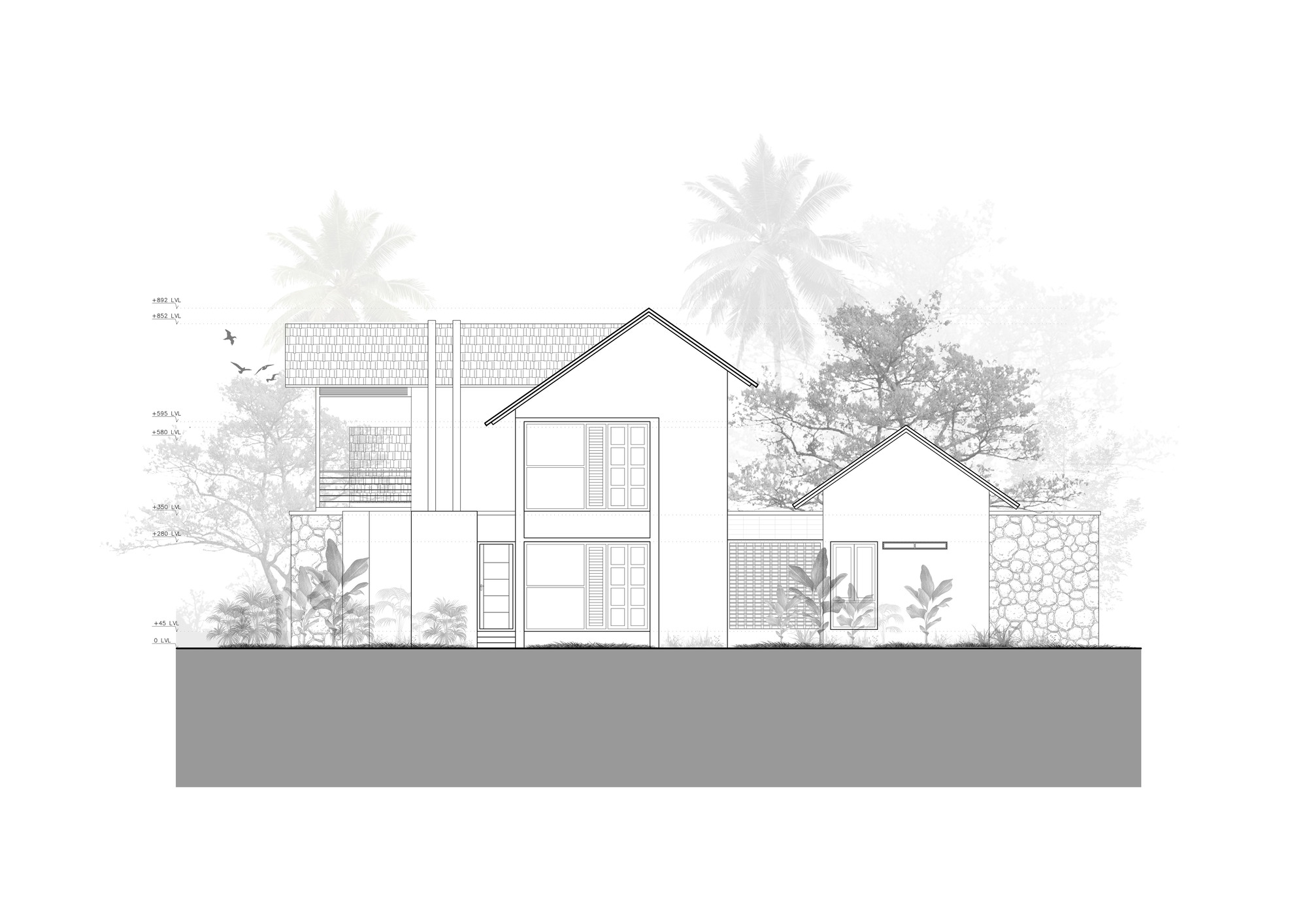 Gallery of Residence at Edavanna / ZERO STUDIO - 21