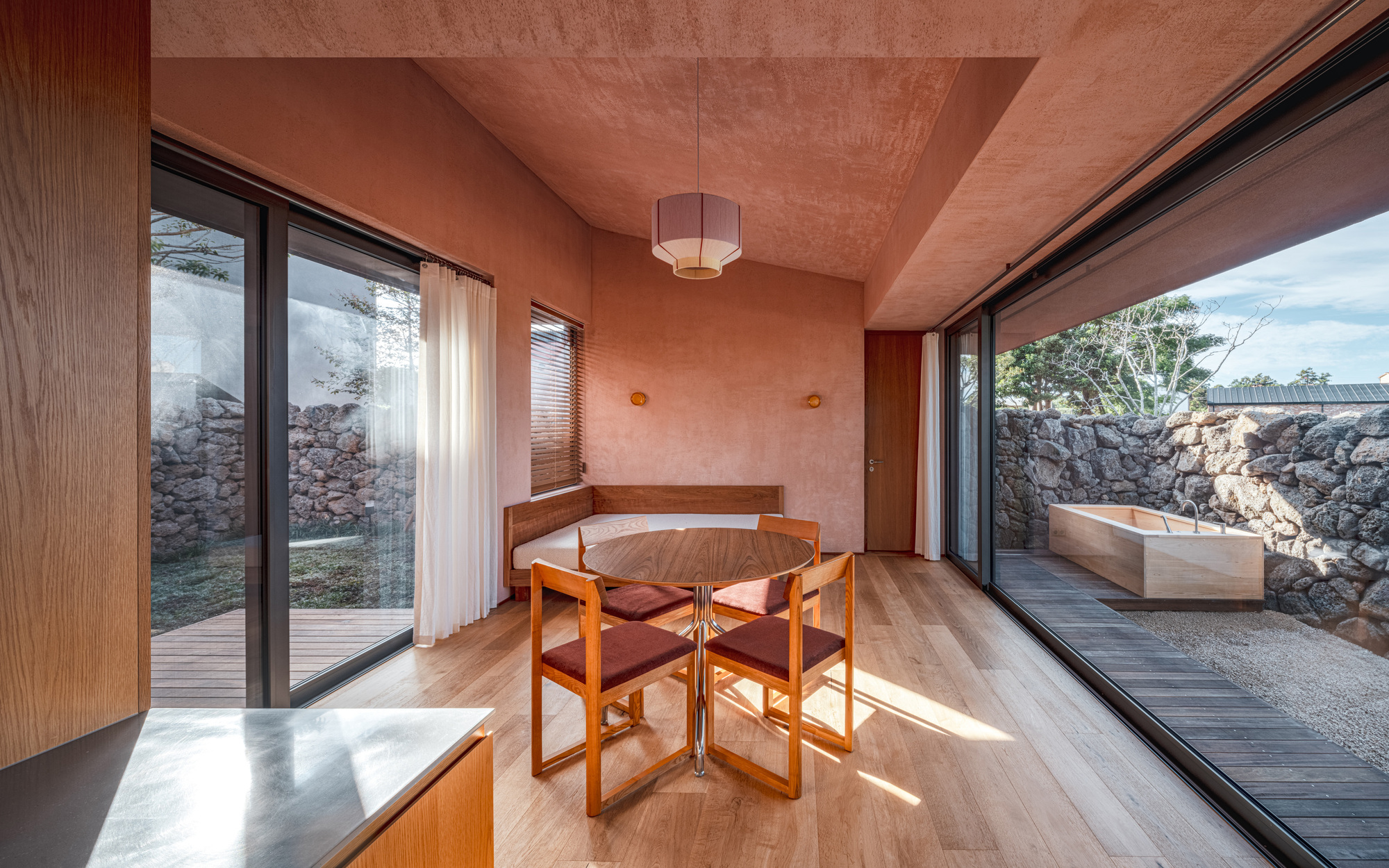 Gallery of Stone Wall Stay House / Atelier O - 3