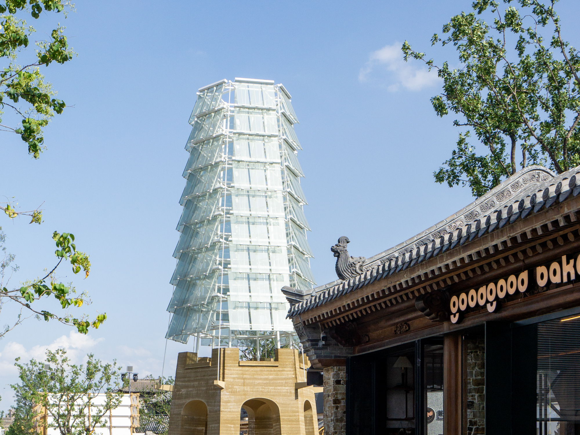Gallery of The Southeast of Datong Ancient City Silk Road Tower / XJ ...