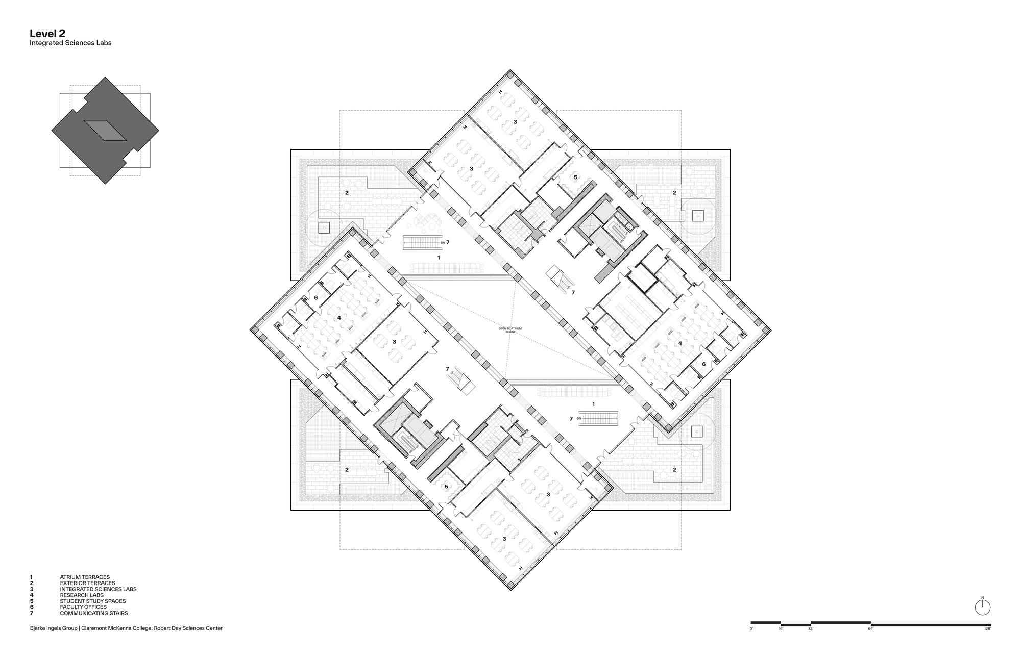 Galeria de Centro de Ciências Robert Day, Claremont McKenna College ...