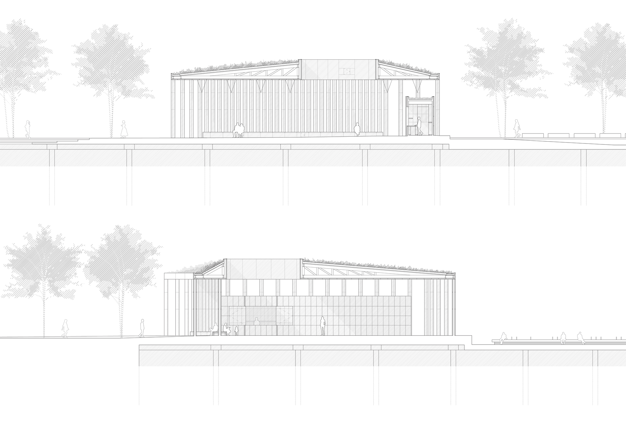 Galería de Pabellón Público Permanente / Besley & Spresser - 17