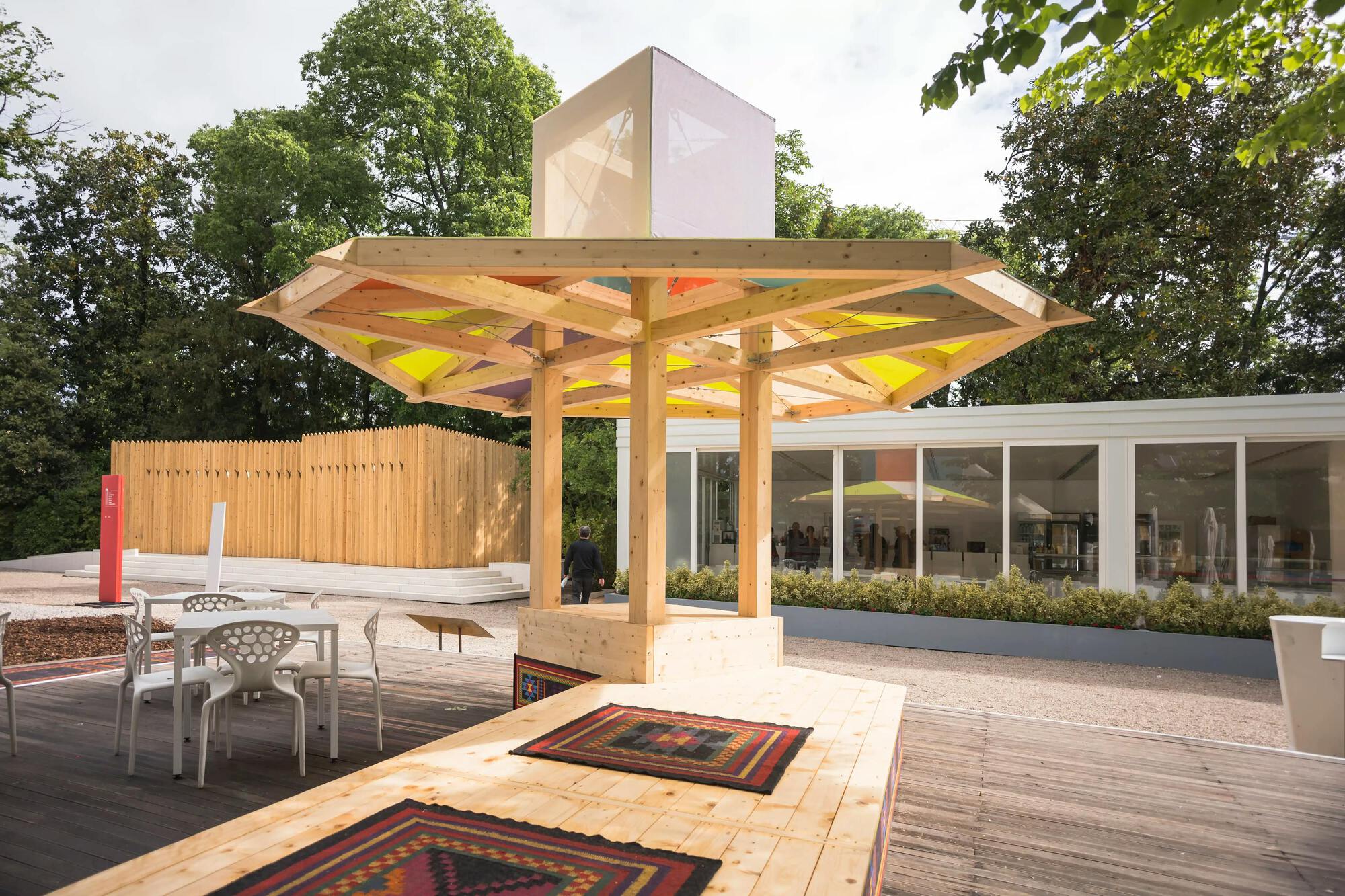 Gallery of Majlis & The Manama (Wind Catchers) Pavilion / Ahmed and ...