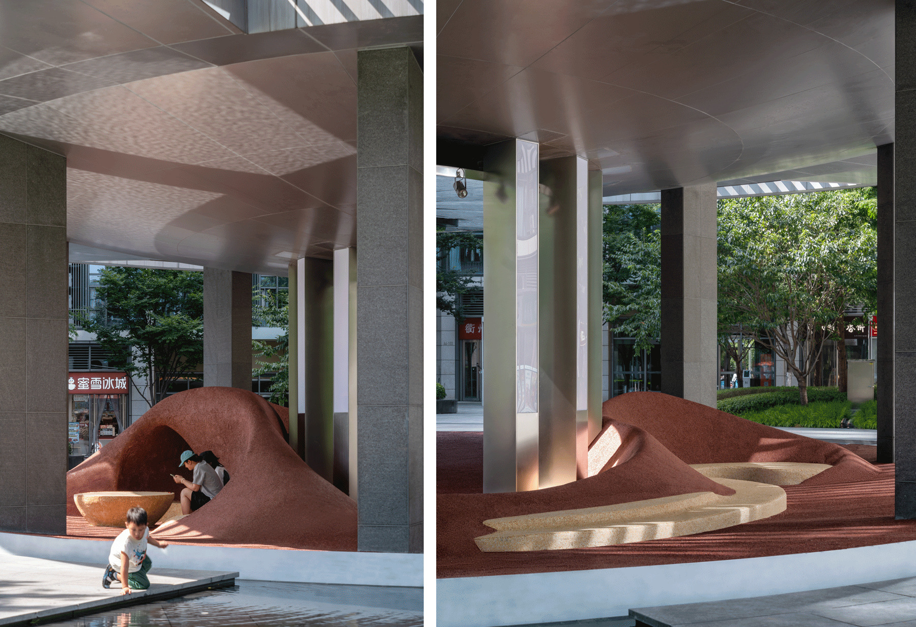 Gallery of Wave Pavilion, Urban Micro-Space Regeneration Plan / Moguang ...