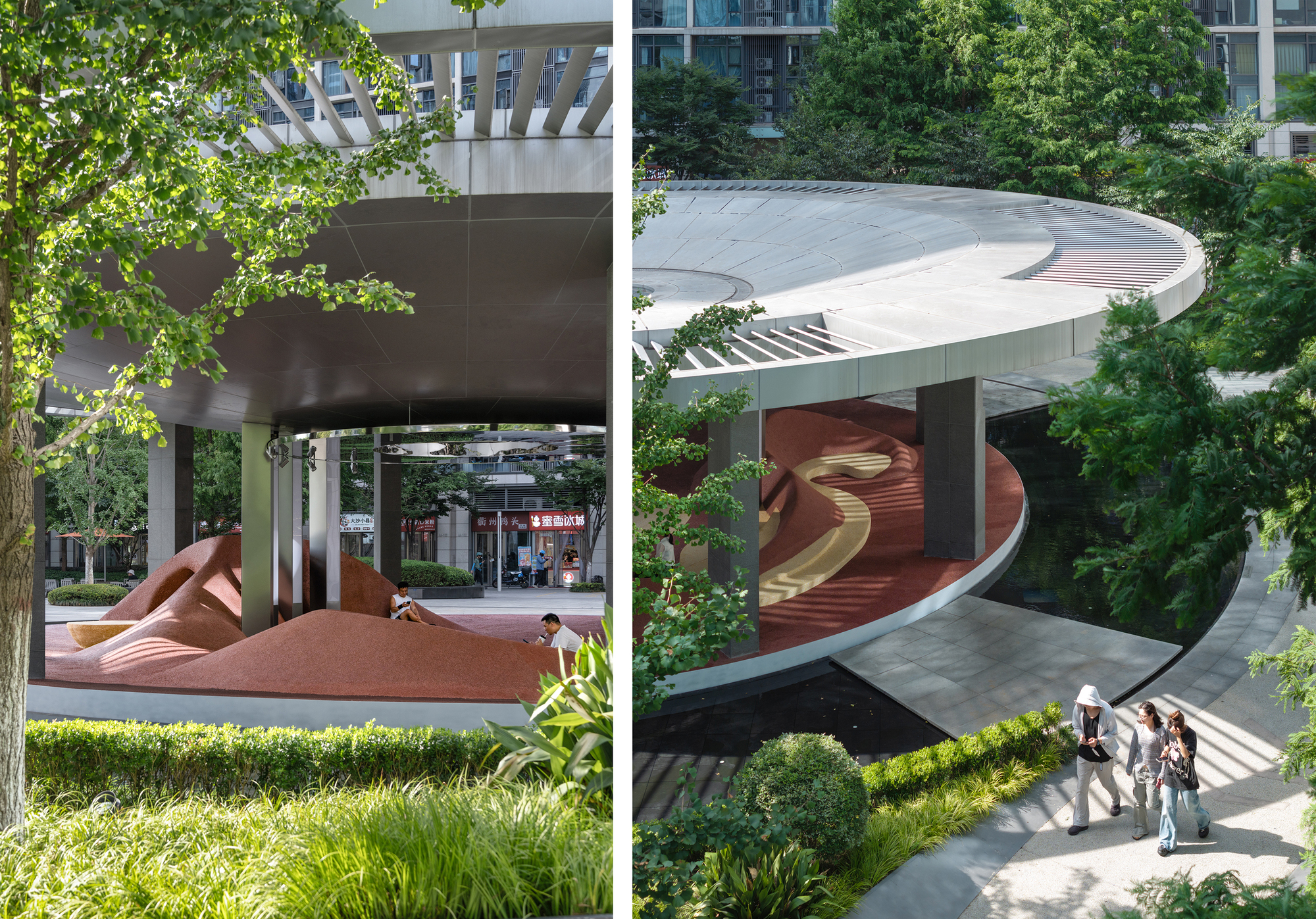 Gallery of Wave Pavilion, Urban Micro-Space Regeneration Plan / Moguang ...