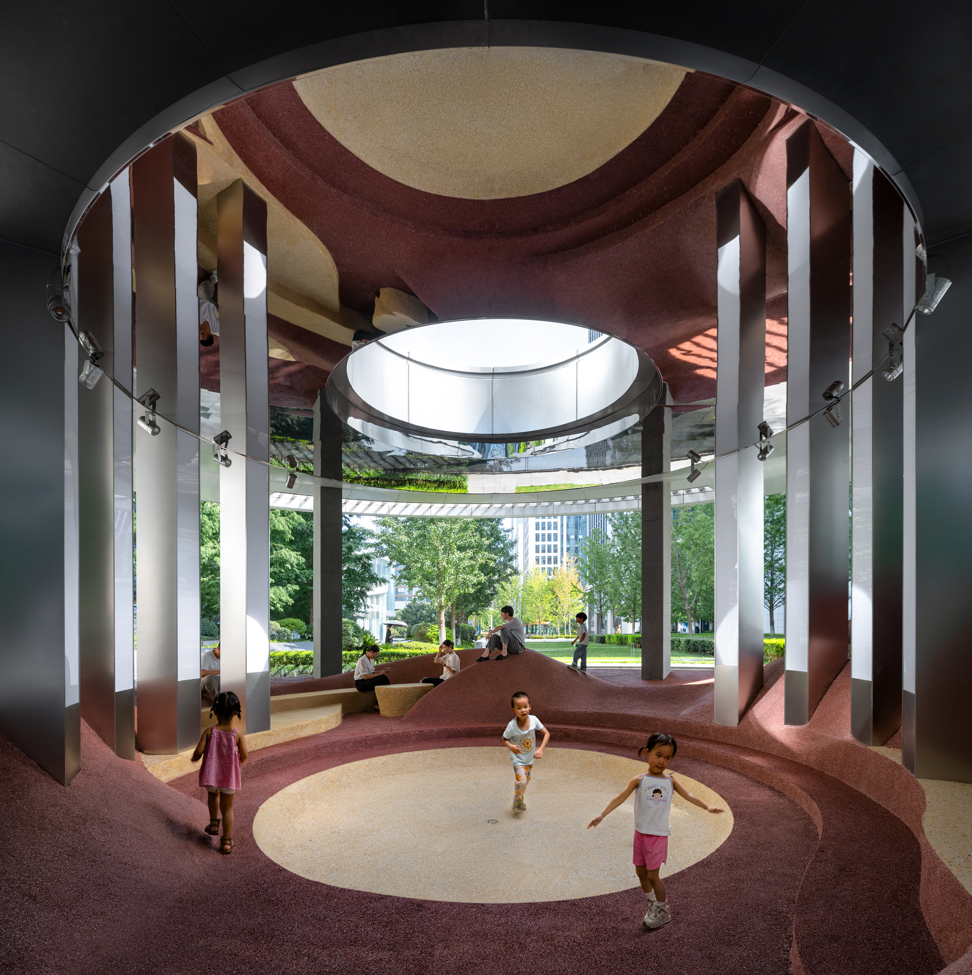 Gallery of Wave Pavilion, Urban Micro-Space Regeneration Plan / Moguang ...