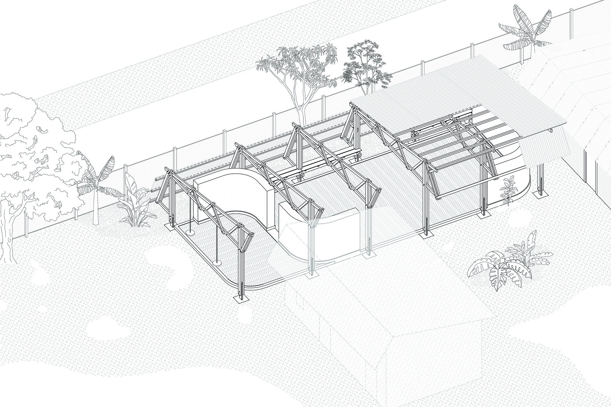 Gallery of Irrawaddy Flower Garden Classroom Buildings / Simple ...