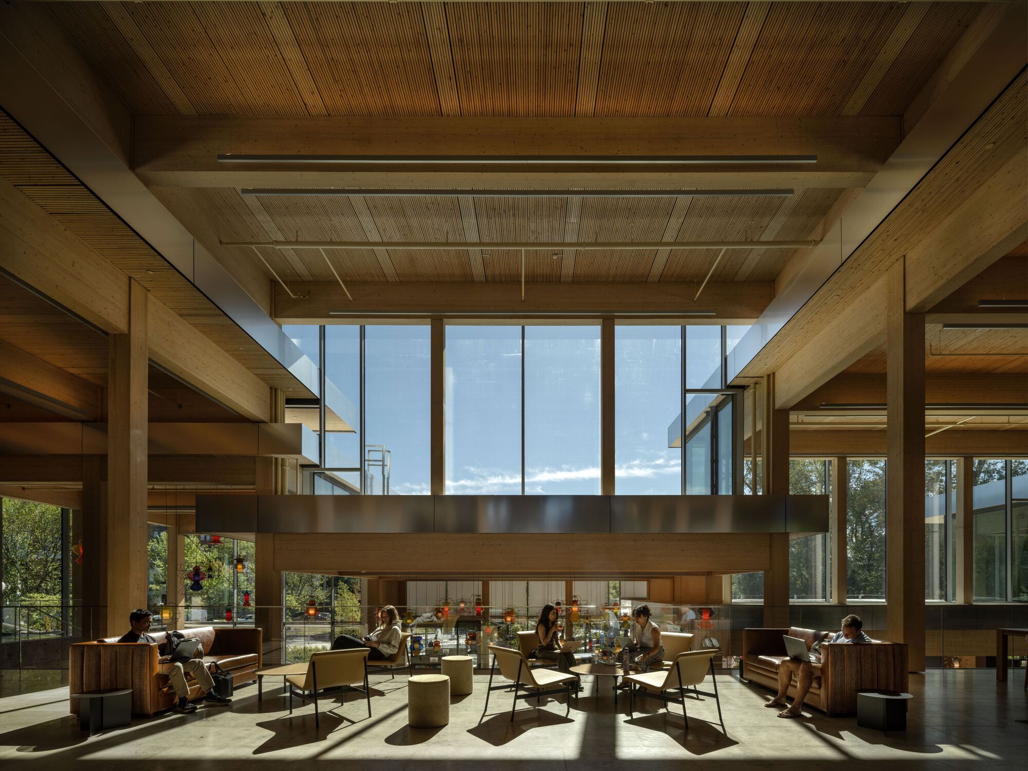 画廊 布隆伯格学生活动中心 / BIG + Rockwell Group + Michael Van Valkenburgh ...