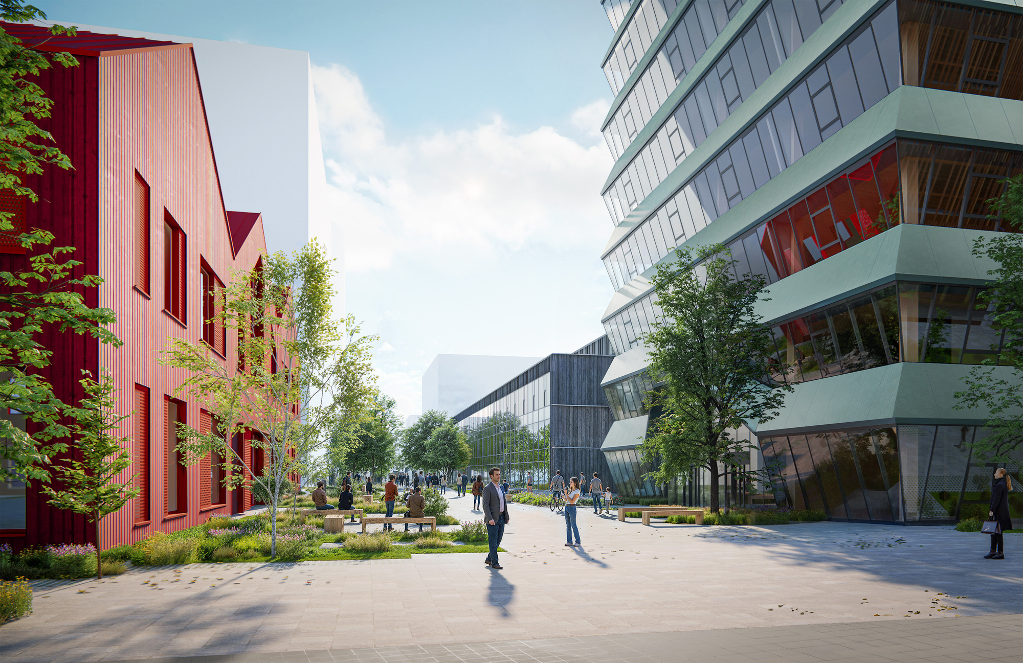 Gallery of MVRDV Breaks Ground on the Innovation Park Artificial ...