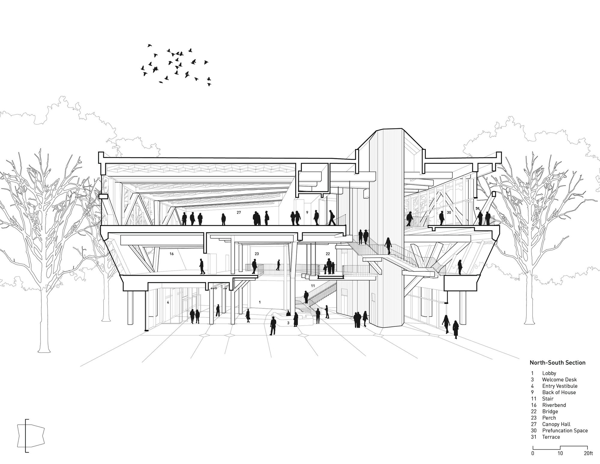 Galeria de Edifício David Rubenstein Treehouse - Harvard University ...