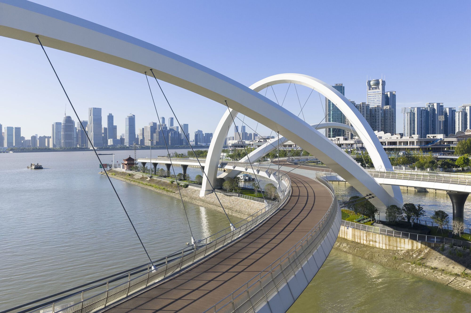 画廊 杭州大运河门户桥 / ‌扎哈·哈迪德建筑事务所 - 2