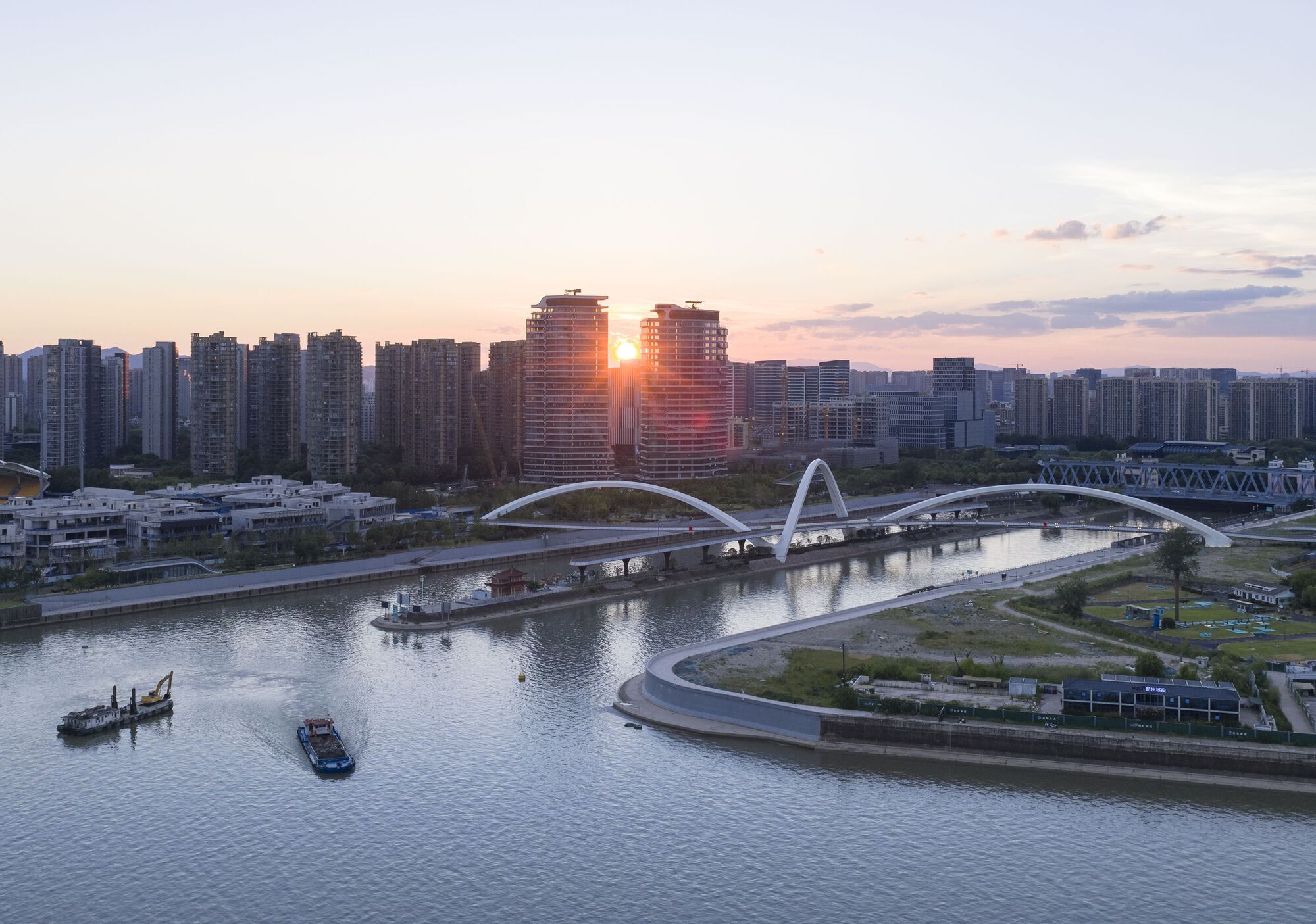 Gallery of Grand Canal Gateway Bridge - Hangzhou / Zaha Hadid ...