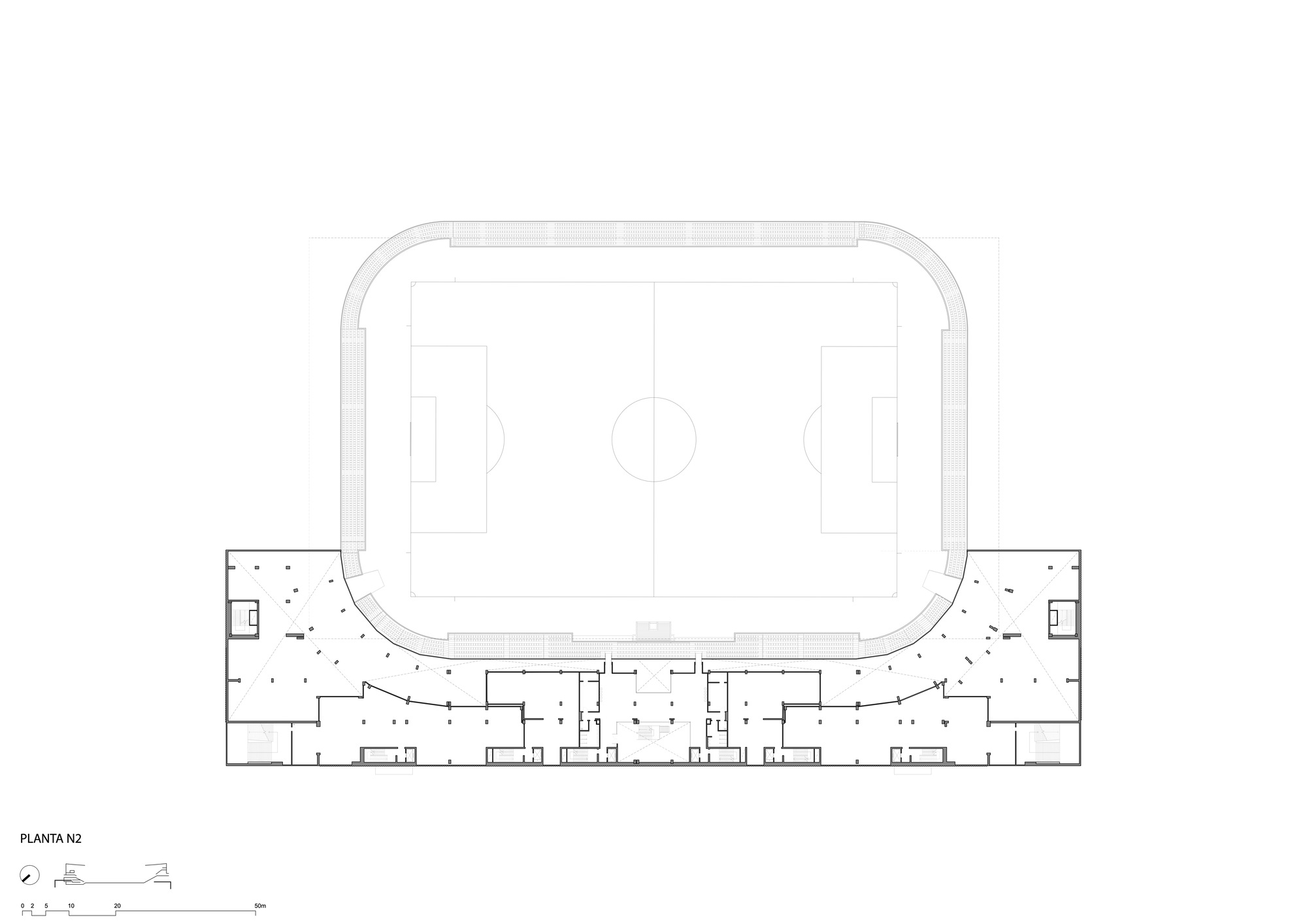 Gallery of University Catholic Stadium Modernization Project / IDOM - 25