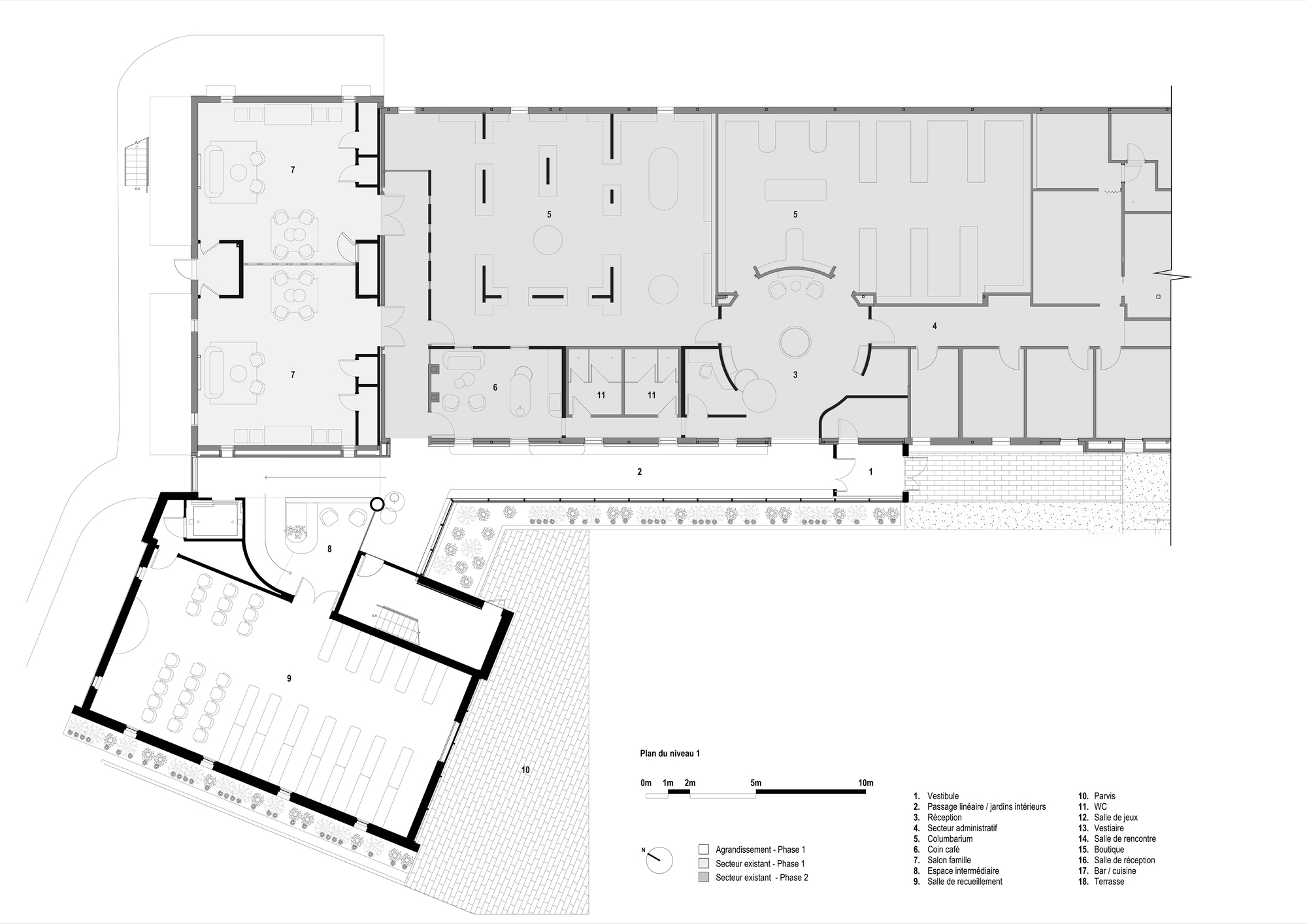 Gallery of La Seigneurie Funeral Home / ultralocal architectes - 38