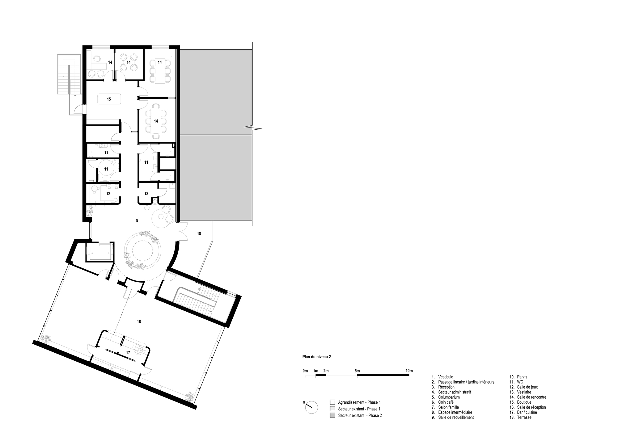 Gallery of La Seigneurie Funeral Home / ultralocal architectes - 39