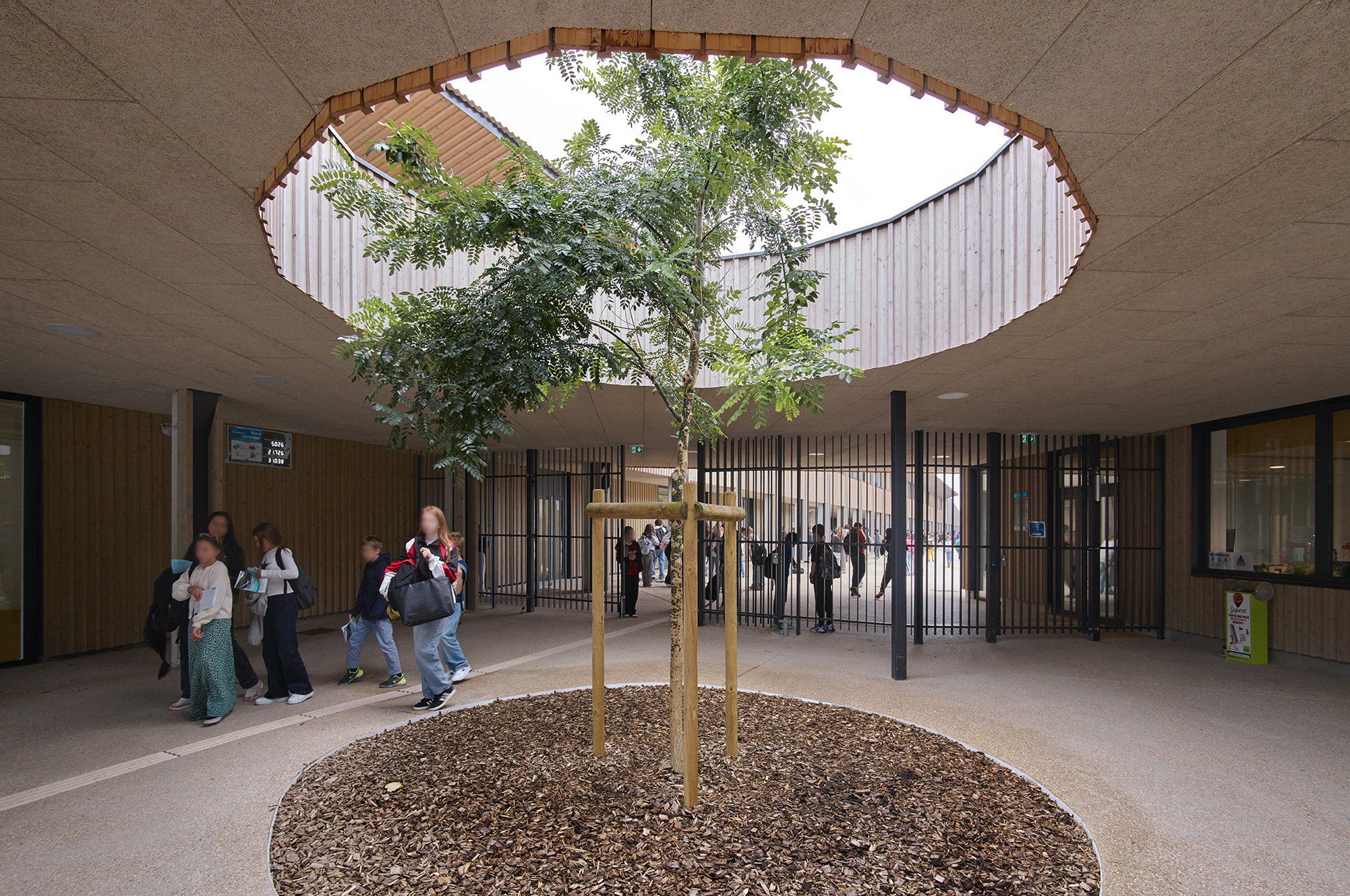 Gallery of Coldefy Completes the First Timber-Framed School in Northern ...