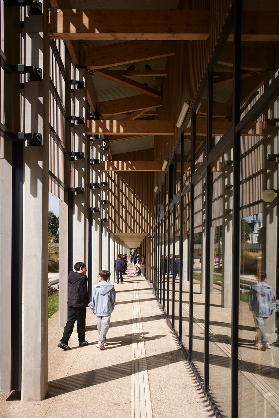 Gallery of Coldefy Completes the First Timber-Framed School in Northern ...