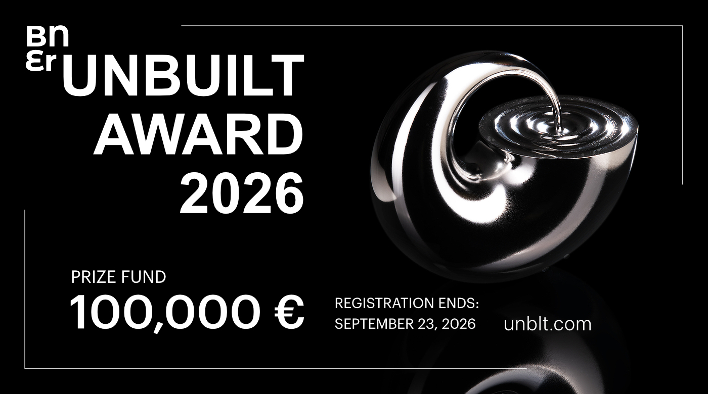Buildner Unbuilt Award 2026 | ArchDaily