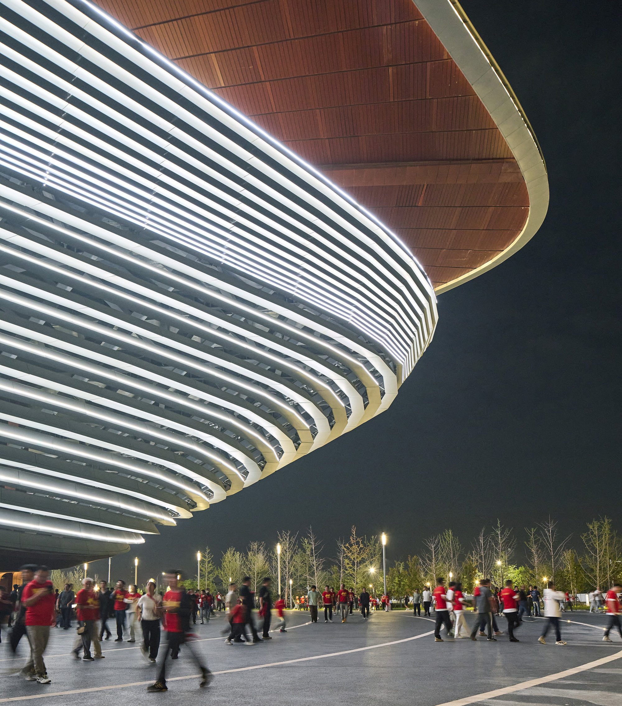 Galería de Centro Internacional de Fútbol de Xi’an/ Zaha Hadid ...