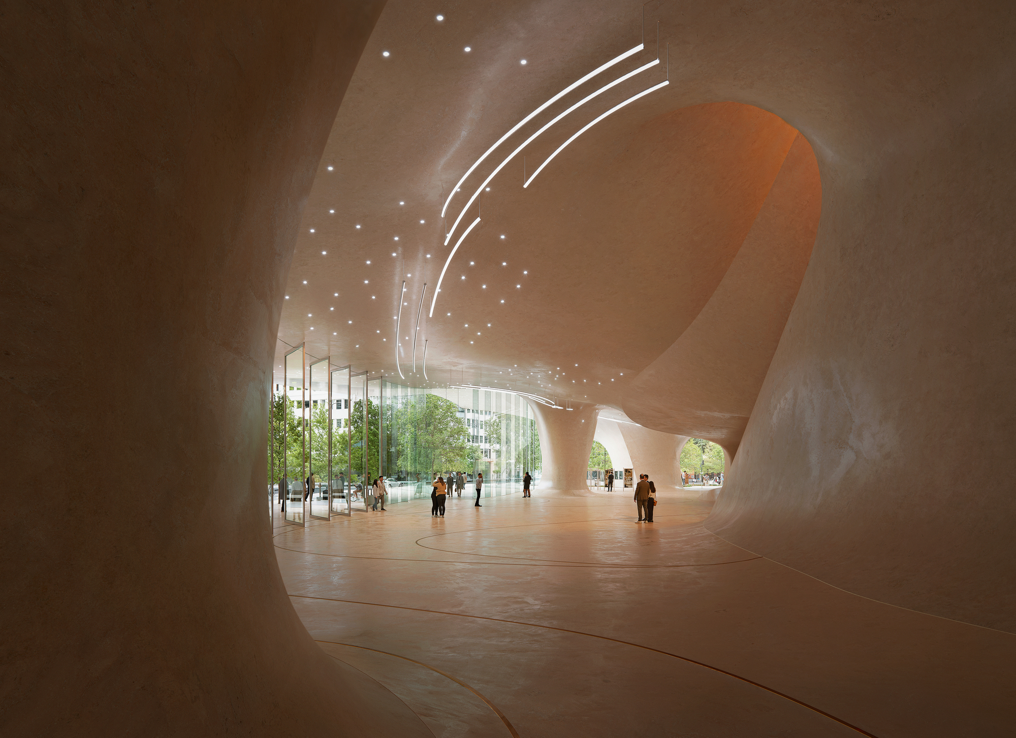 画廊 Snøhetta 公布杜塞尔多夫歌剧院最新效果图 - 4