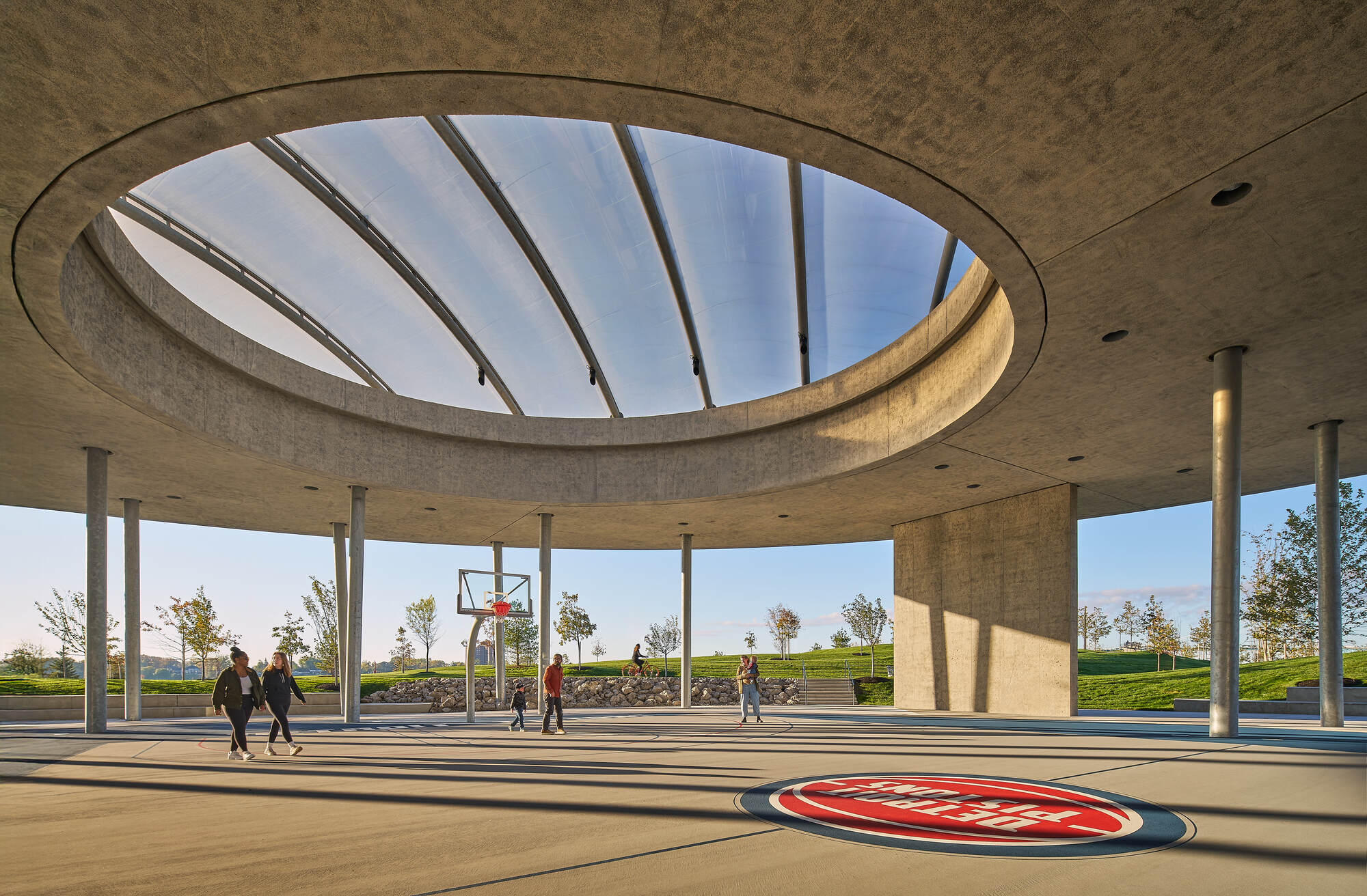 Gallery of Basketball Court - Ralph C. Wilson Jr. Centennial Park ...