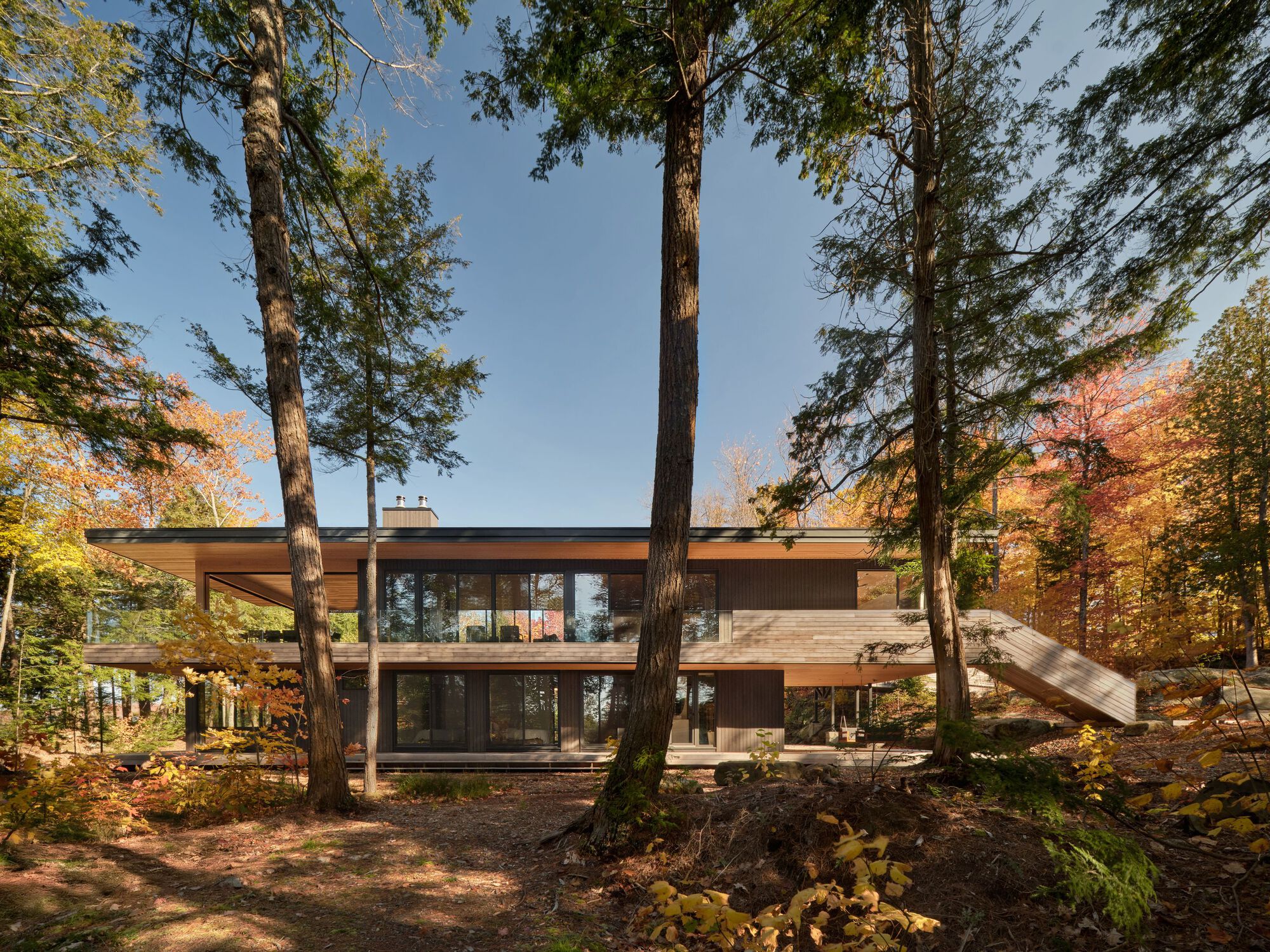 Long Lake Cottage / Dubbeldam Architecture + Design | Building of the ...