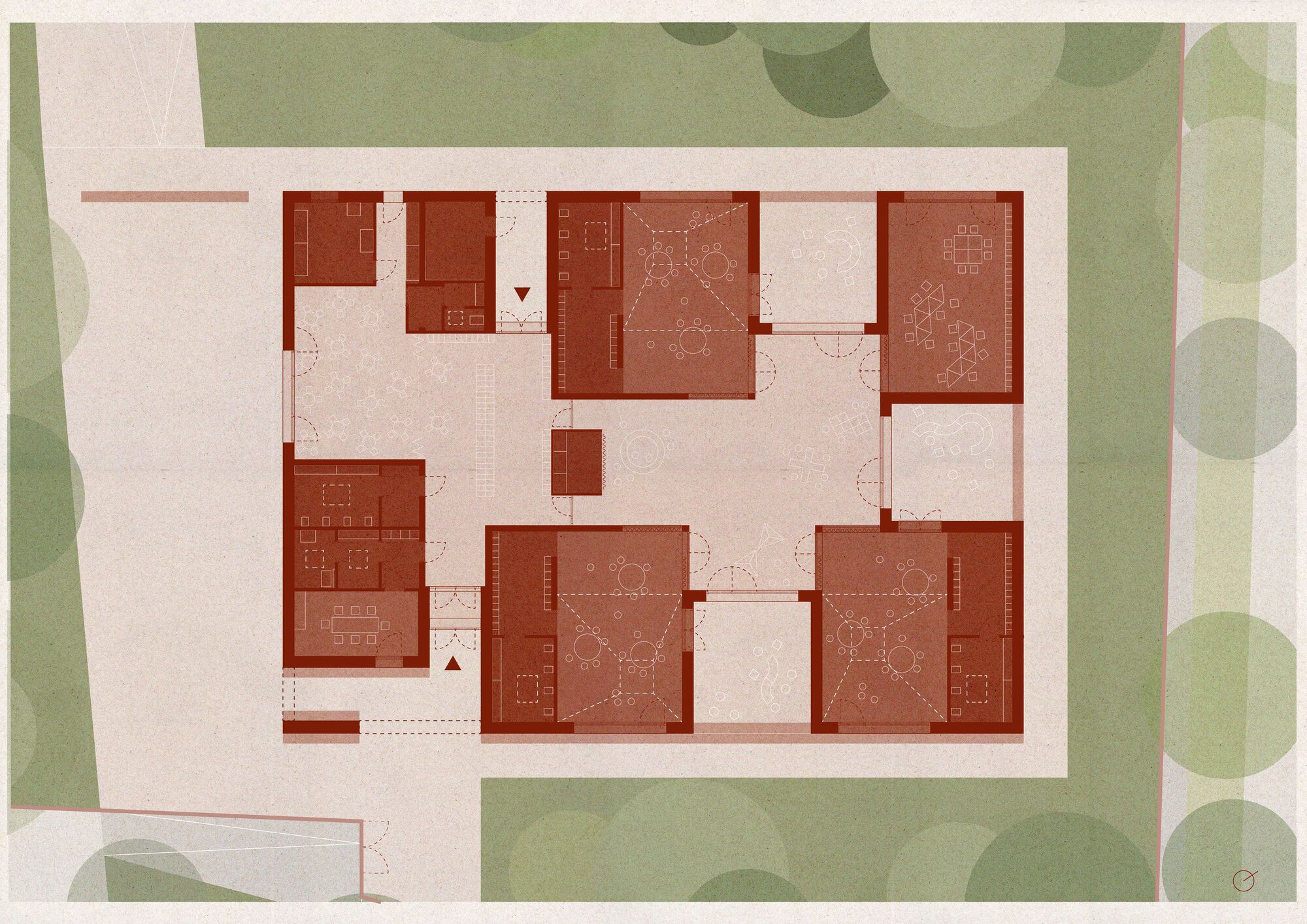 Galería de Jardín infantil Kinder Rain / AACM - Atelier Architettura ...