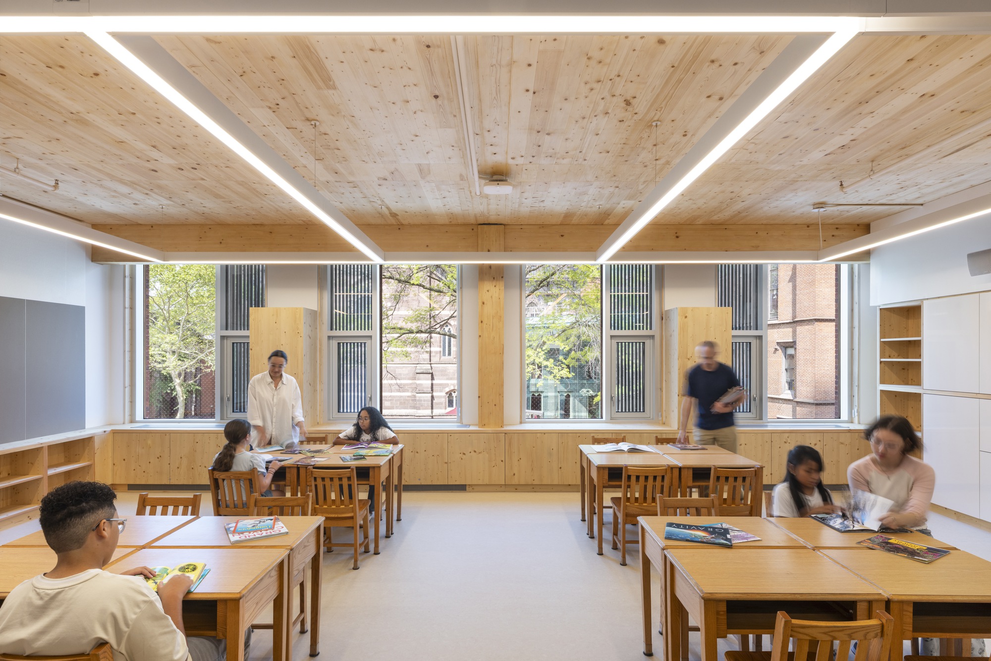 Gallery of The Packer Collegiate Institute Garden House School / WXY ...