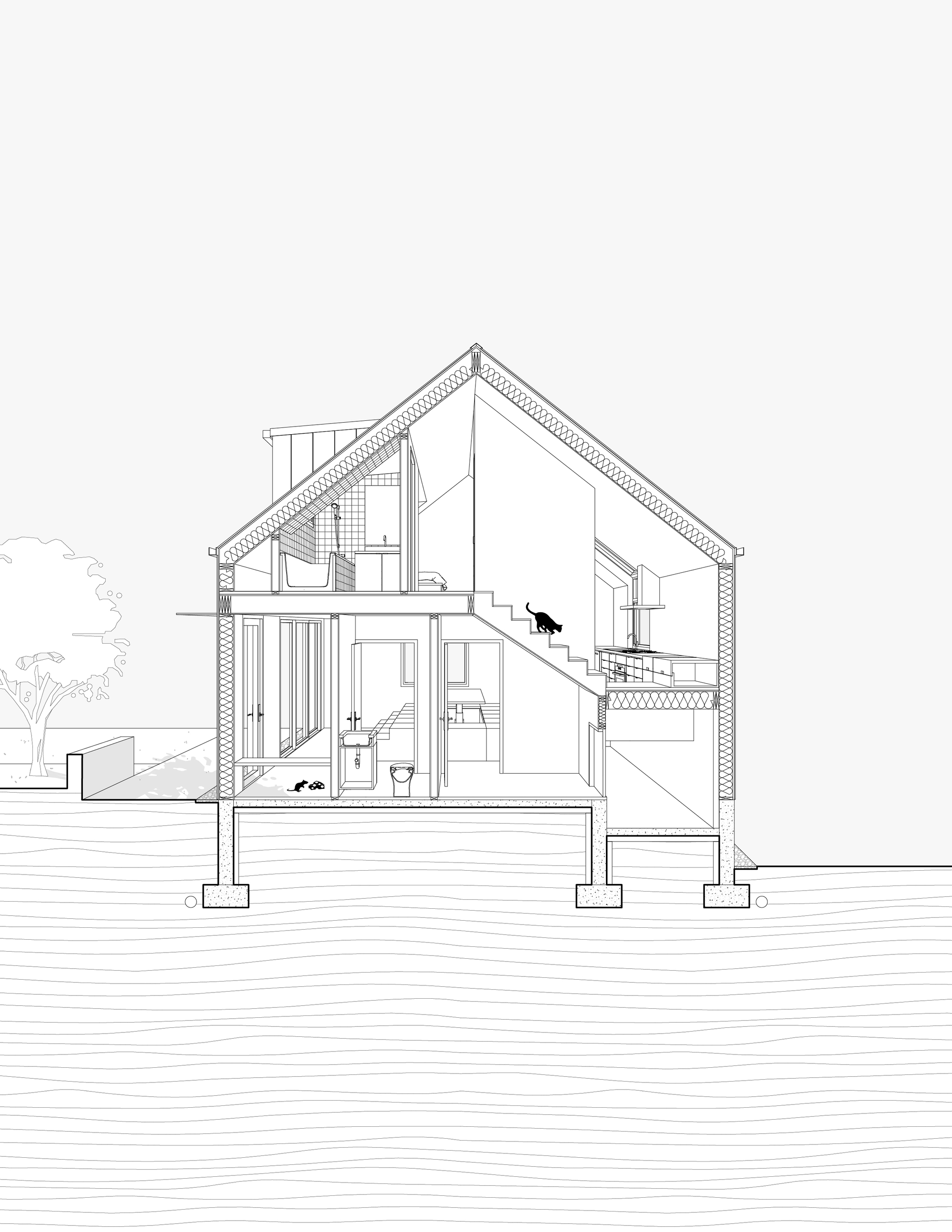 Gallery of Anzio Laneway House / Imu Chan Architecture - 32