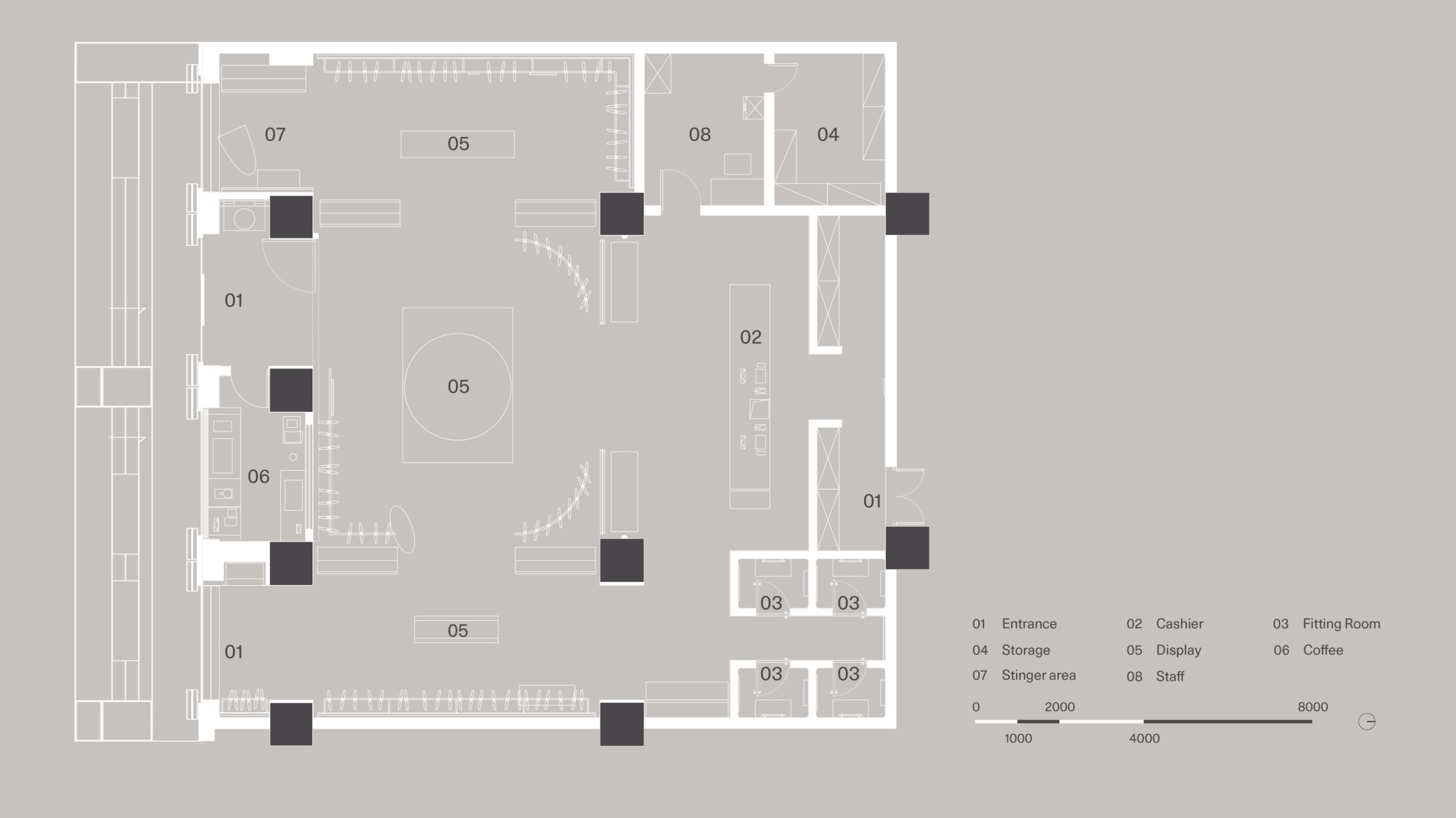 画廊 nice rice 新乐路概念店 / say architects - 20