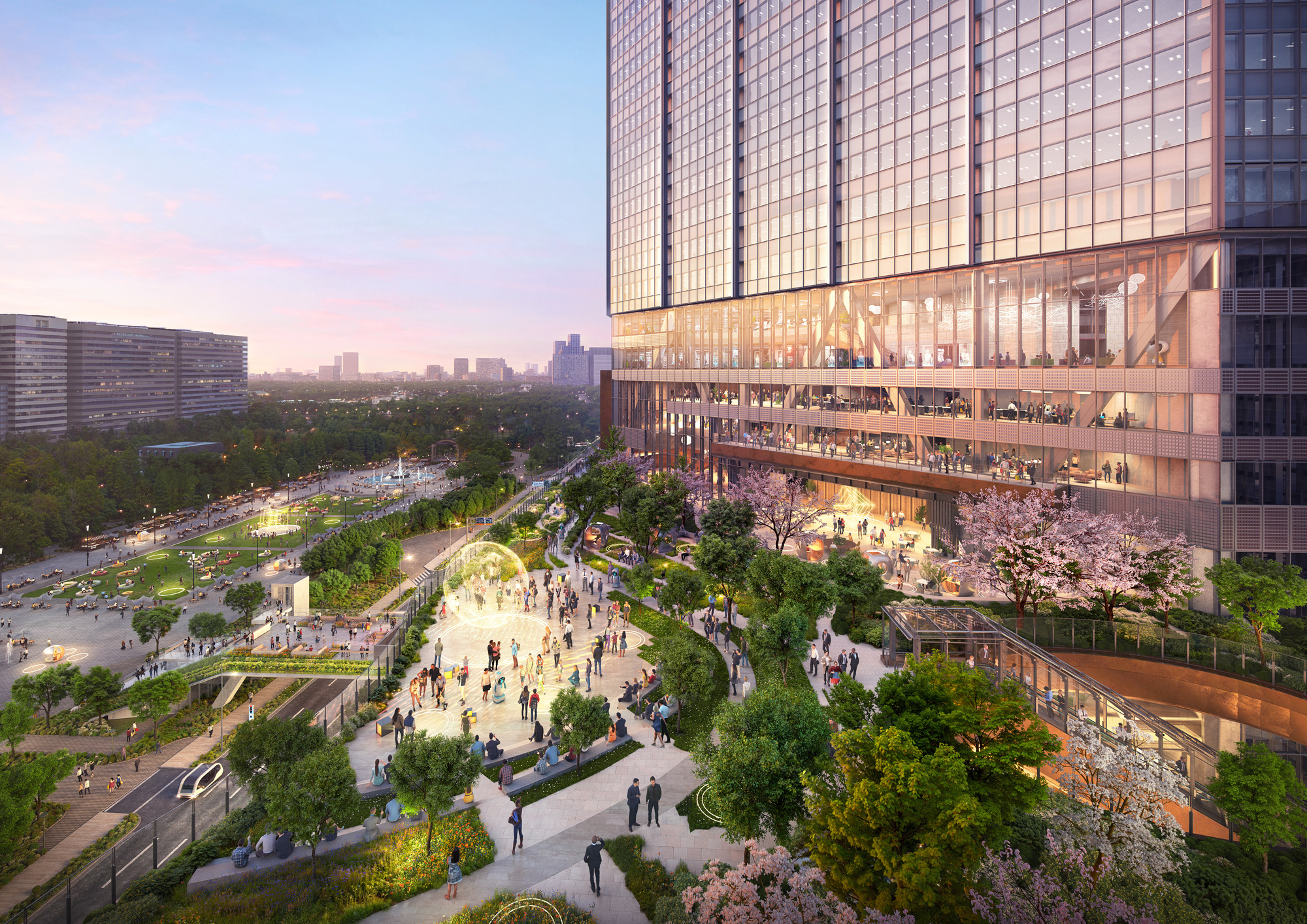 Gallery of A Smart City Prototype in Japan: PLP Architecture Breaks ...