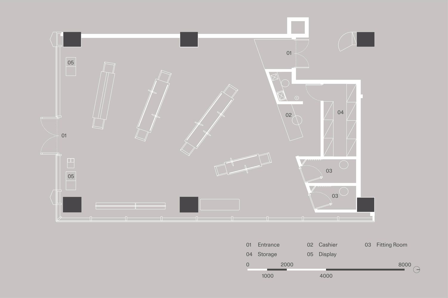 Galeria de Loja sage MixC Shenzhen / say architects - 19