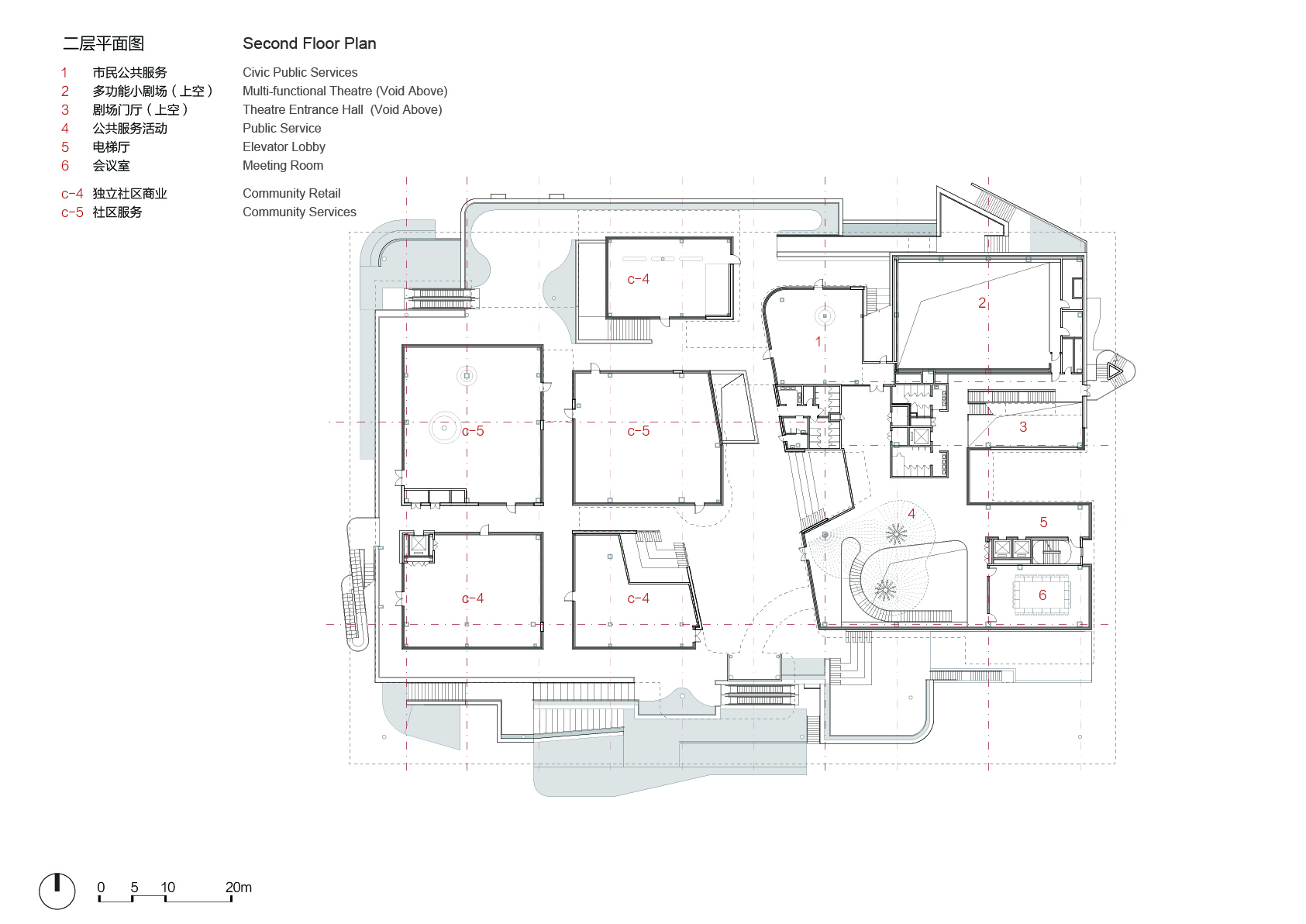 Gallery of Jiaxing HRNT Cultural Center / THAD SUP Atelier - 23