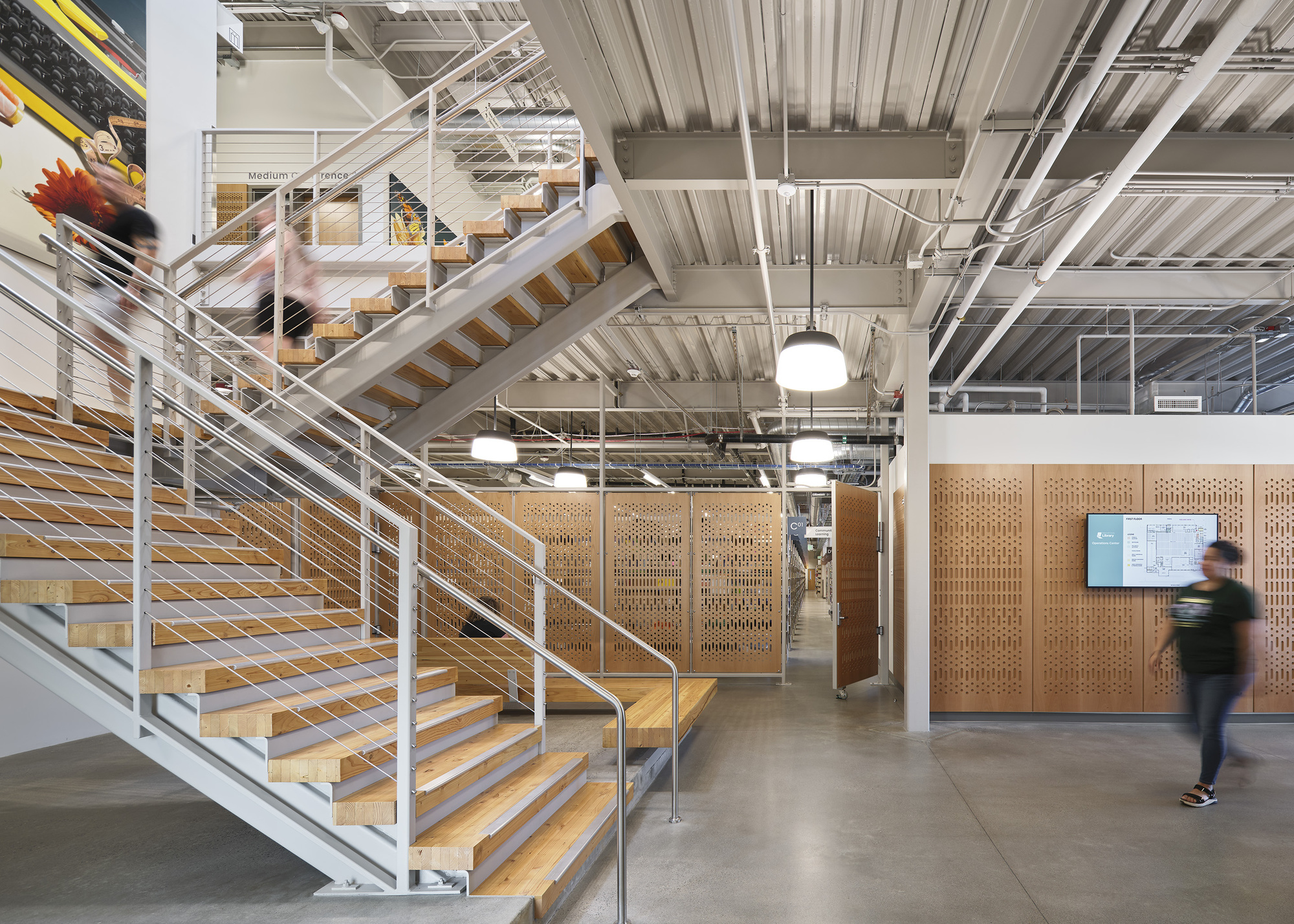 Gallery of Multnomah County Library Operations Center / Hennebery Eddy ...