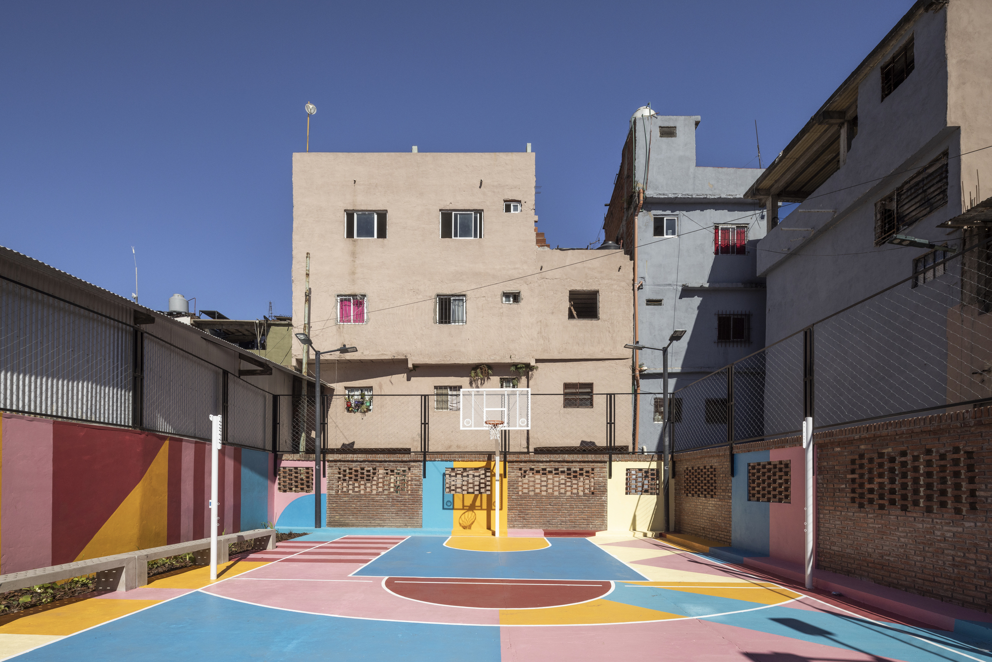 Gallery of The Chromatic Canvas: 10 Vibrant Courts Activating Community Space - 2